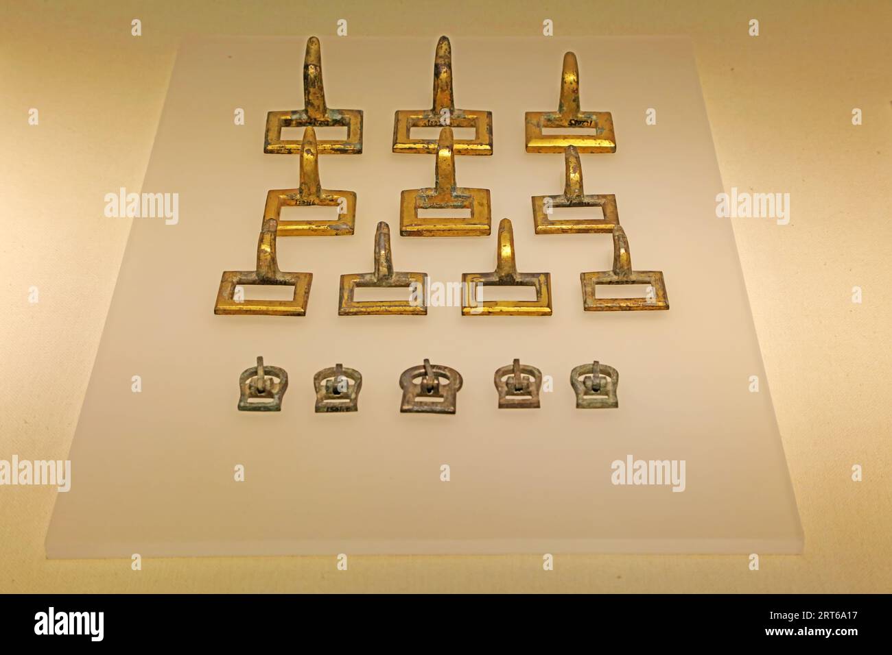 Ancient Chinese Copper Artifacts Stock Photo - Alamy