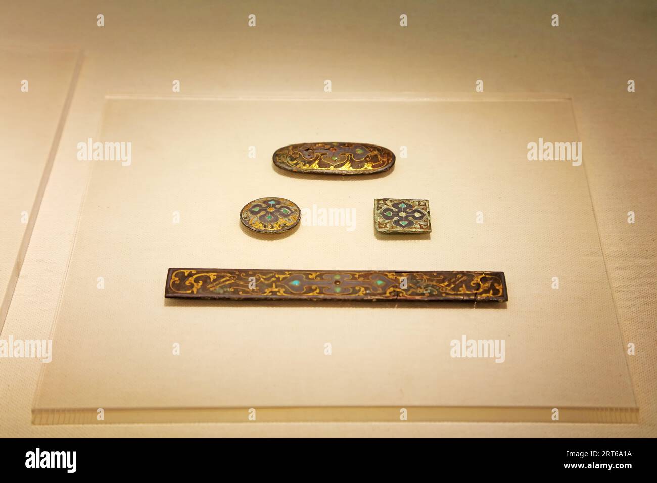 Ancient Chinese Copper Artifacts Stock Photo - Alamy