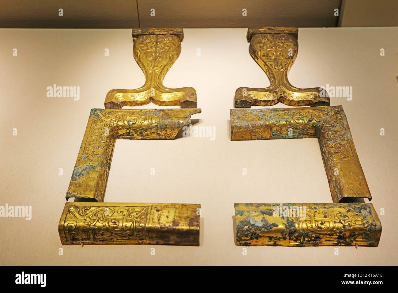 Ancient Chinese Copper Artifacts Stock Photo - Alamy