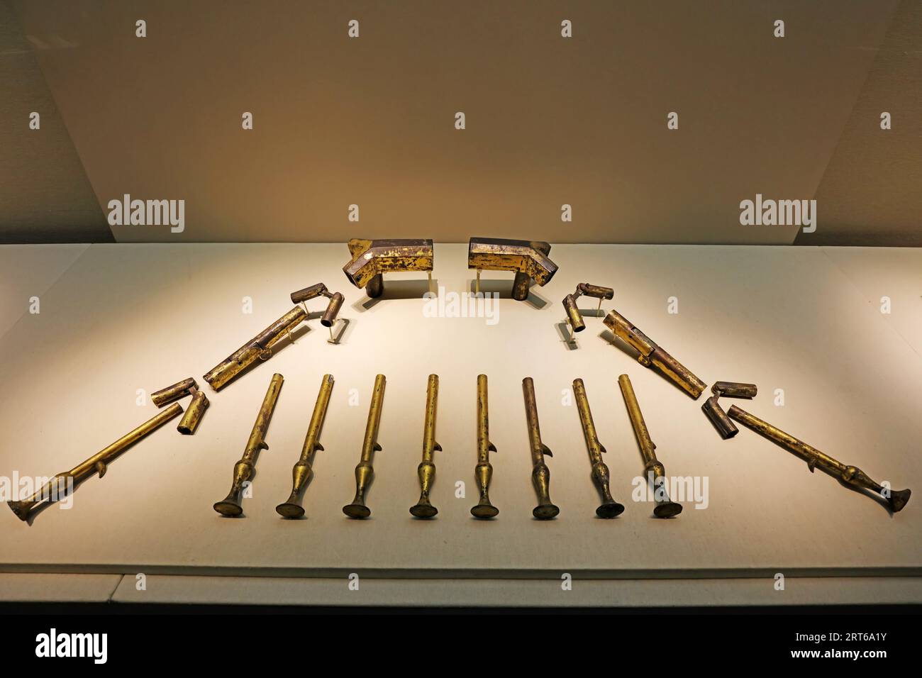 Ancient Chinese Copper Artifacts Stock Photo - Alamy