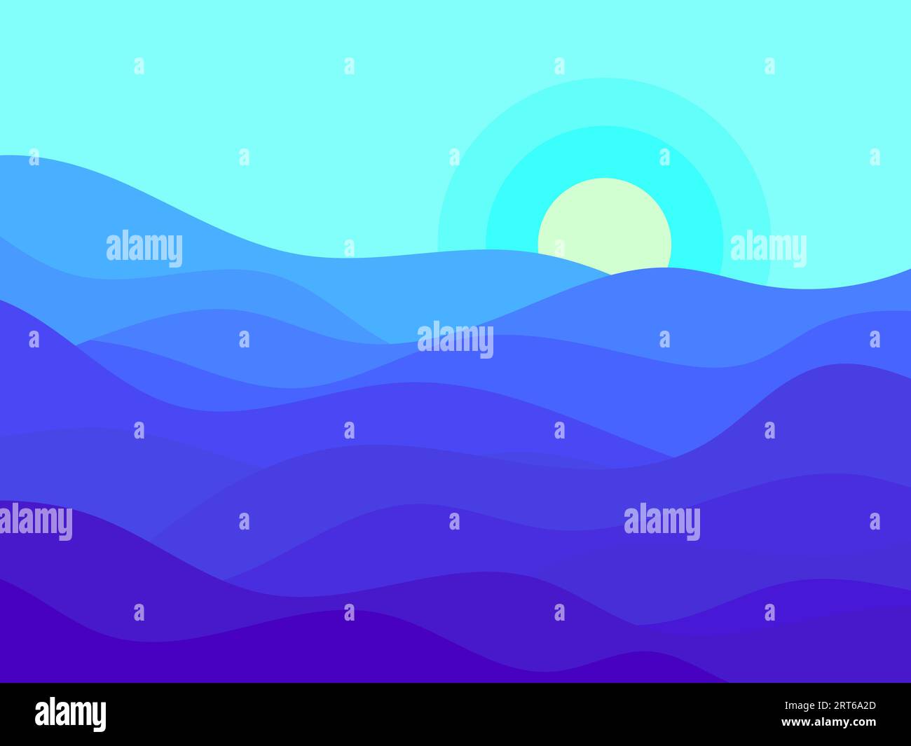 Mid distance background view Stock Vector Images - Alamy