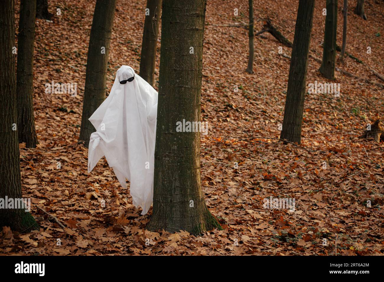 Peeking ghost hi-res stock photography and images - Alamy