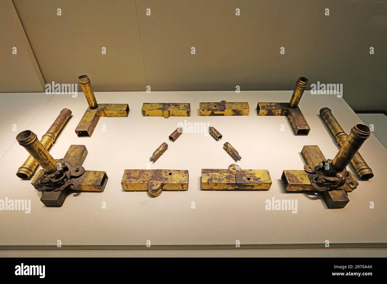 Ancient Chinese Copper Artifacts Stock Photo - Alamy