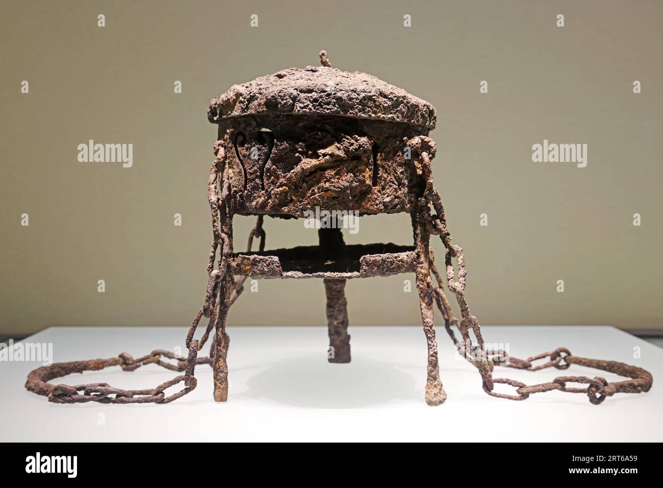 Ancient Chinese Iron Wares Stock Photo - Alamy