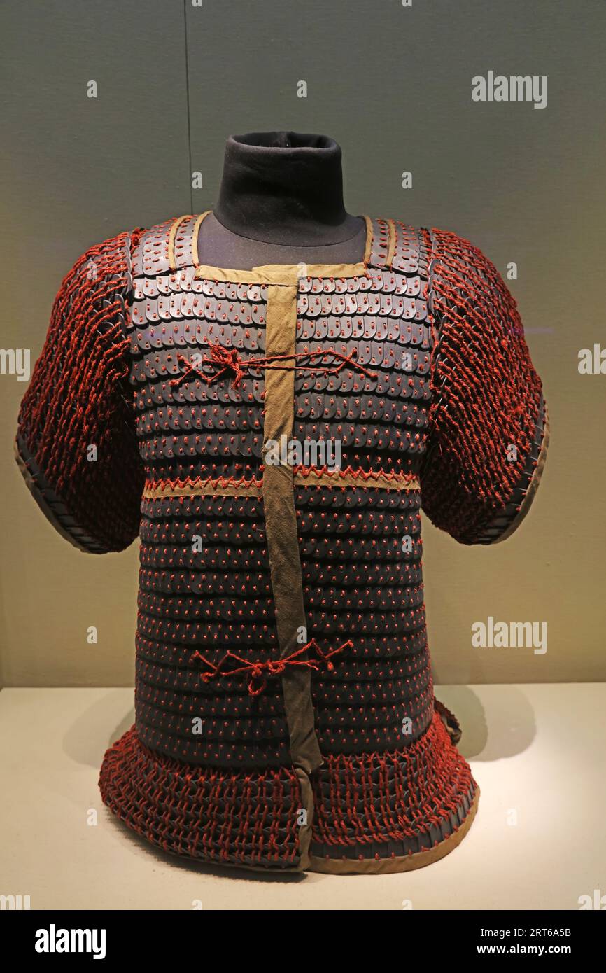 Iron Armor in Ancient China Stock Photo - Alamy