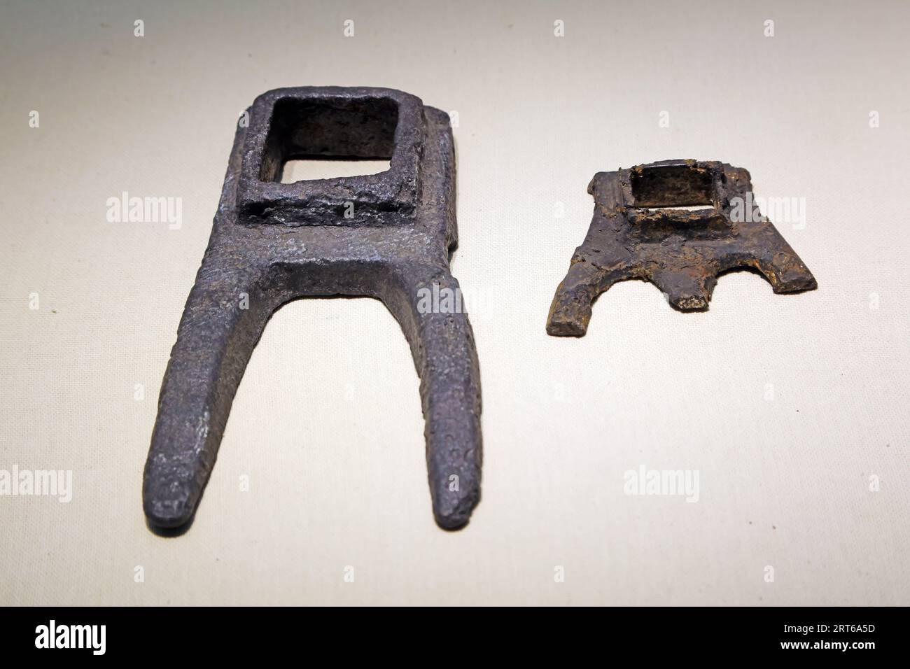 Ancient Chinese Iron Wares Stock Photo - Alamy