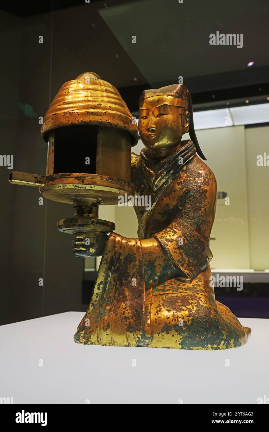 Ancient Chinese Cultural Relics in Museums Stock Photo - Alamy