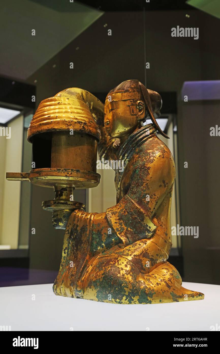 Ancient Chinese Cultural Relics in Museums Stock Photo - Alamy