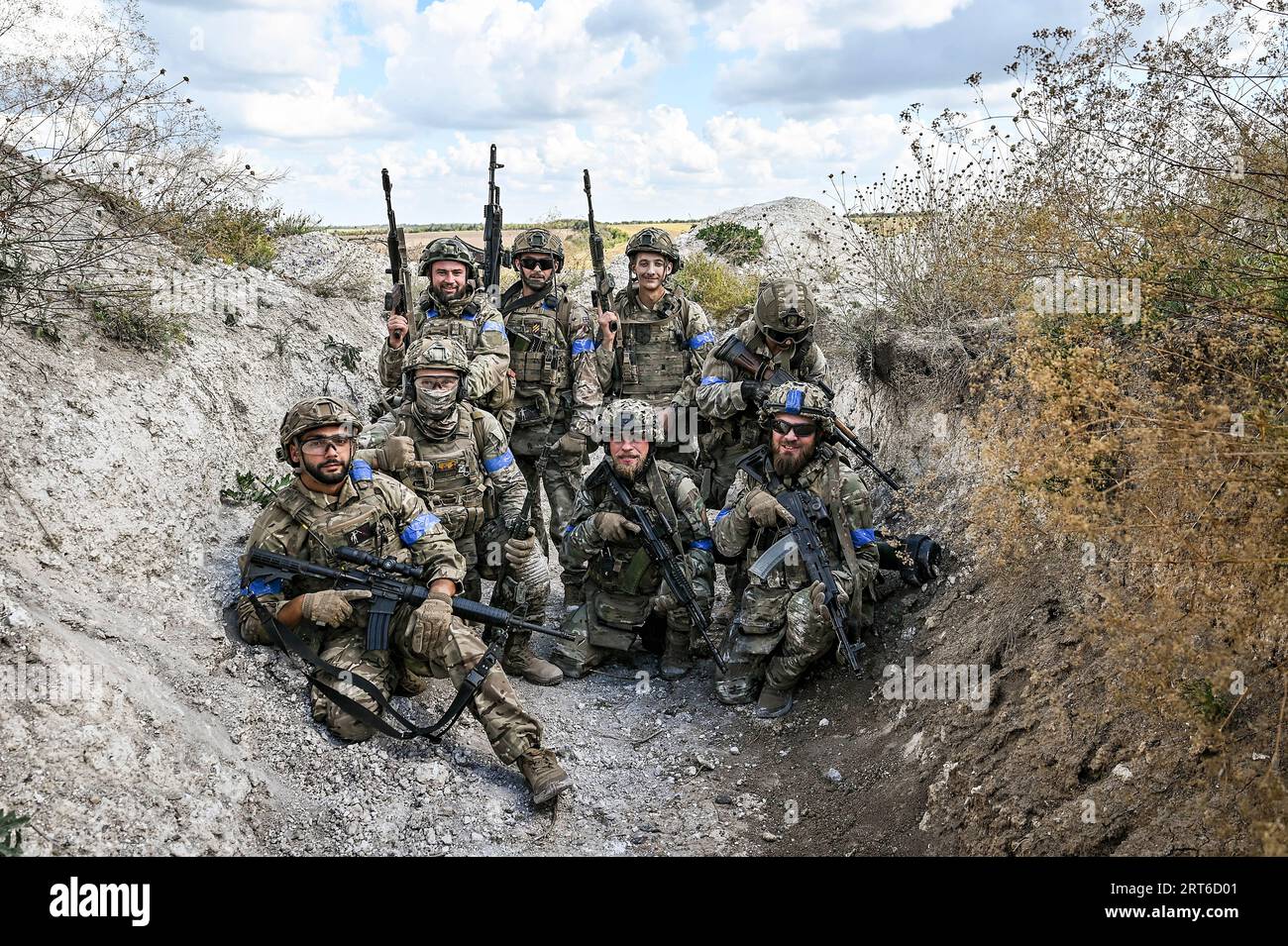 UKRAINE - SEPTEMBER 7, 2023 - Servicemen of the 3rd Separate Assault ...