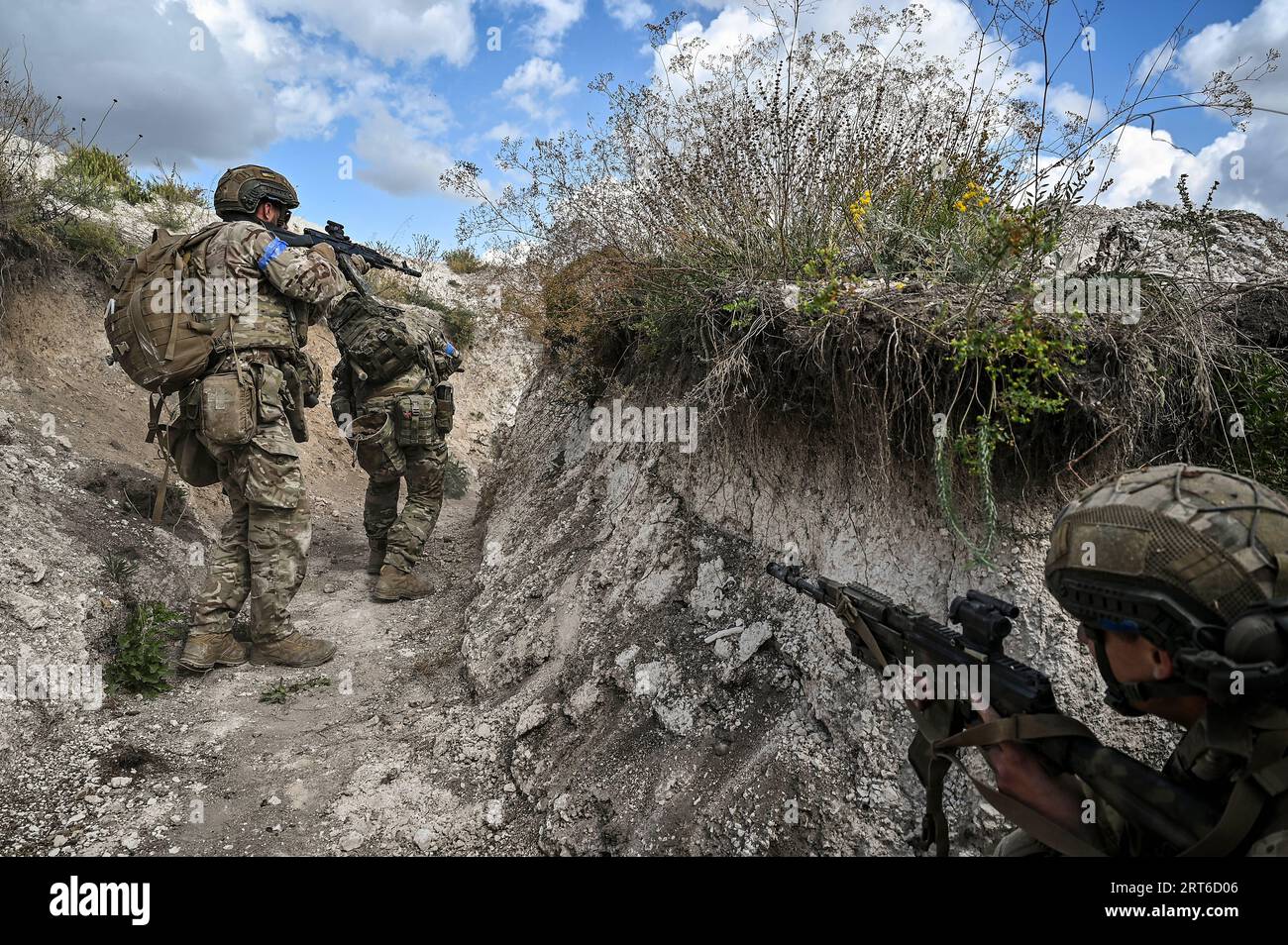 UKRAINE - SEPTEMBER 7, 2023 - Servicemen of the 3rd Separate Assault ...