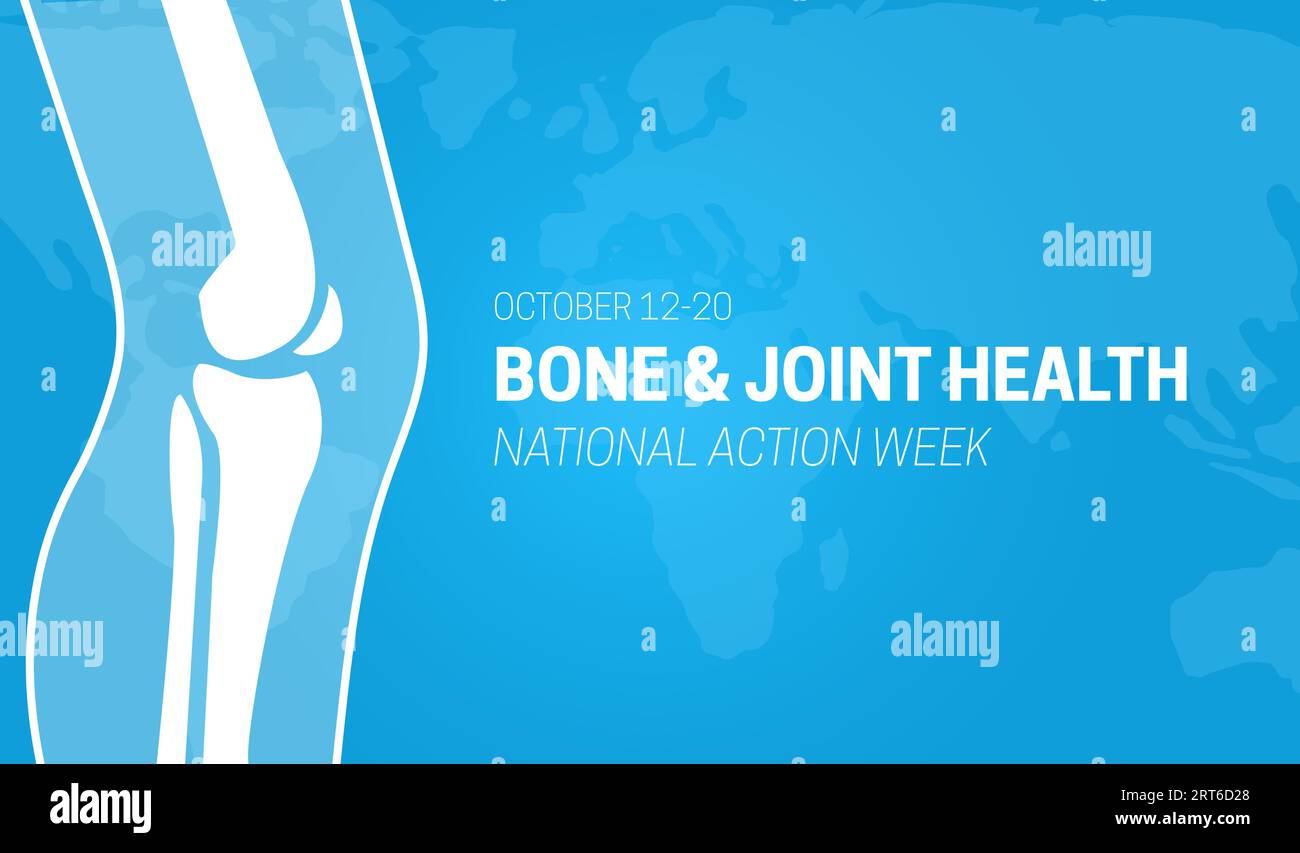 World Bone And Joint Health National Action Week Background