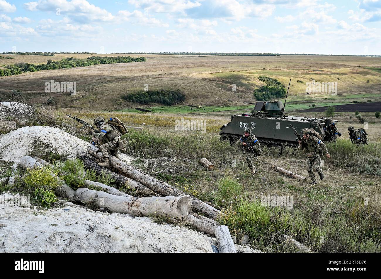 UKRAINE - SEPTEMBER 7, 2023 - Servicemen of the 3rd Separate Assault ...