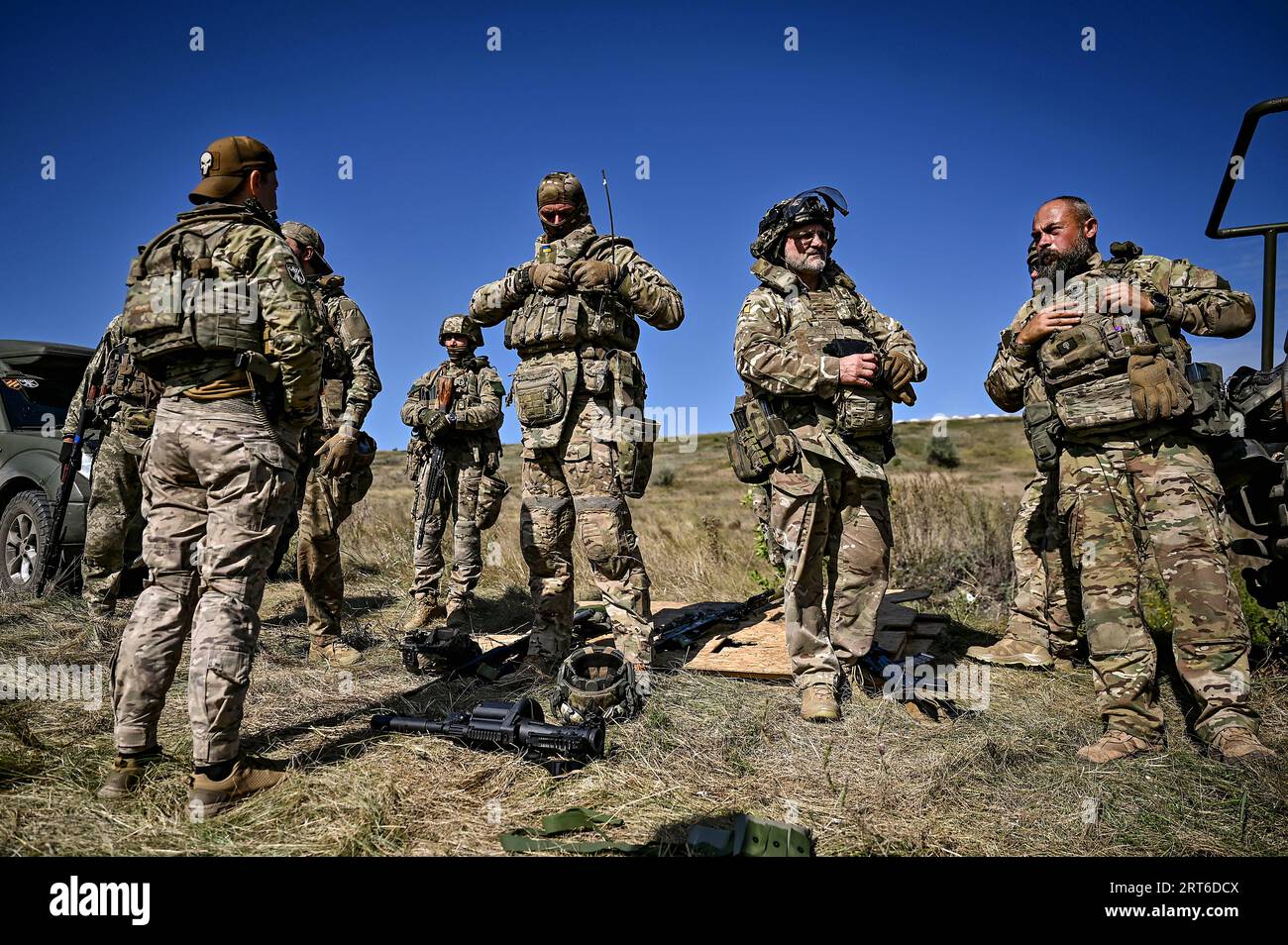 UKRAINE - SEPTEMBER 7, 2023 - Servicemen of the 3rd Separate Assault ...