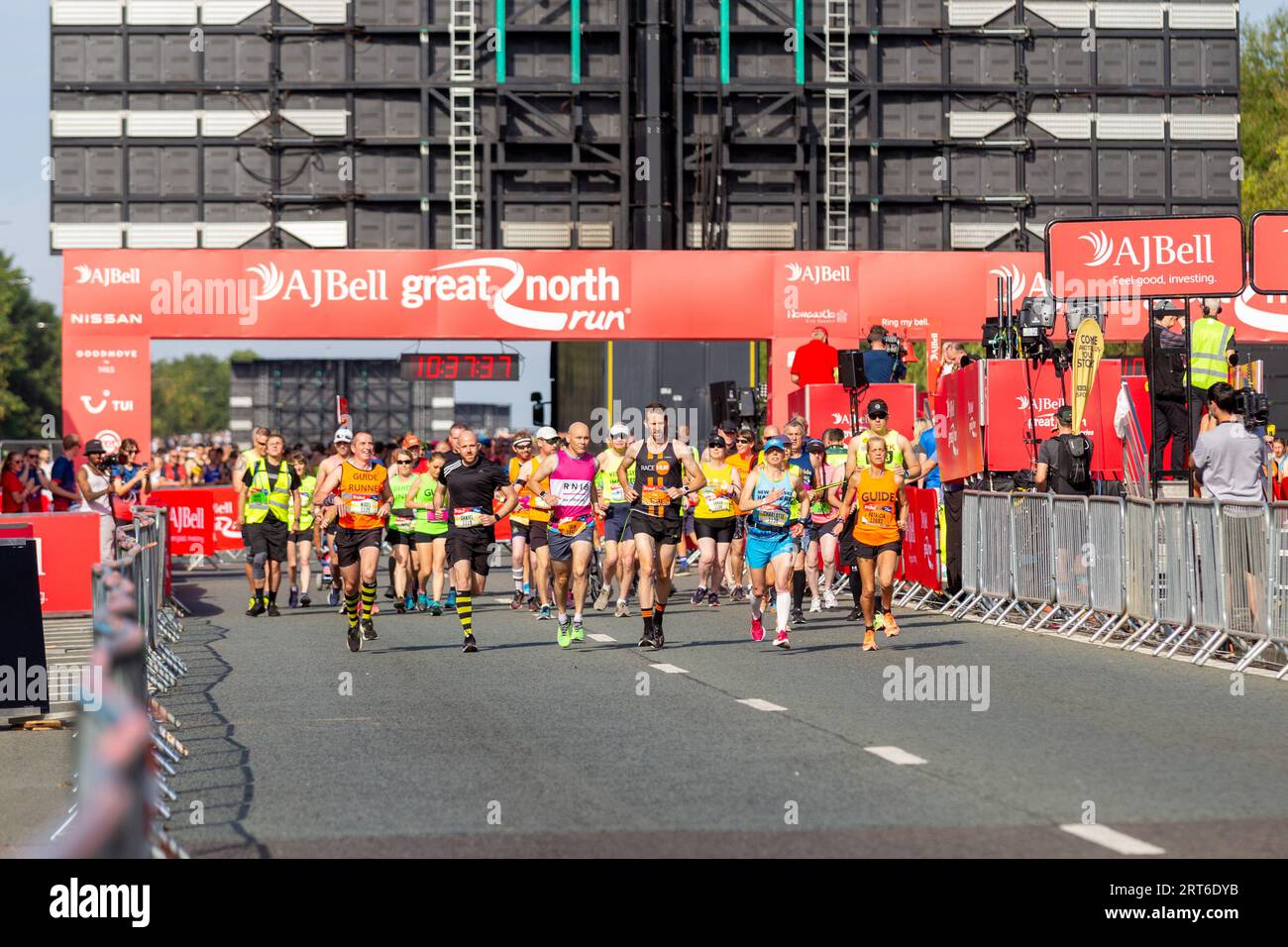 Newcastle, United Kingdom, 10 Sep 2023, Visually impaired races Start ...