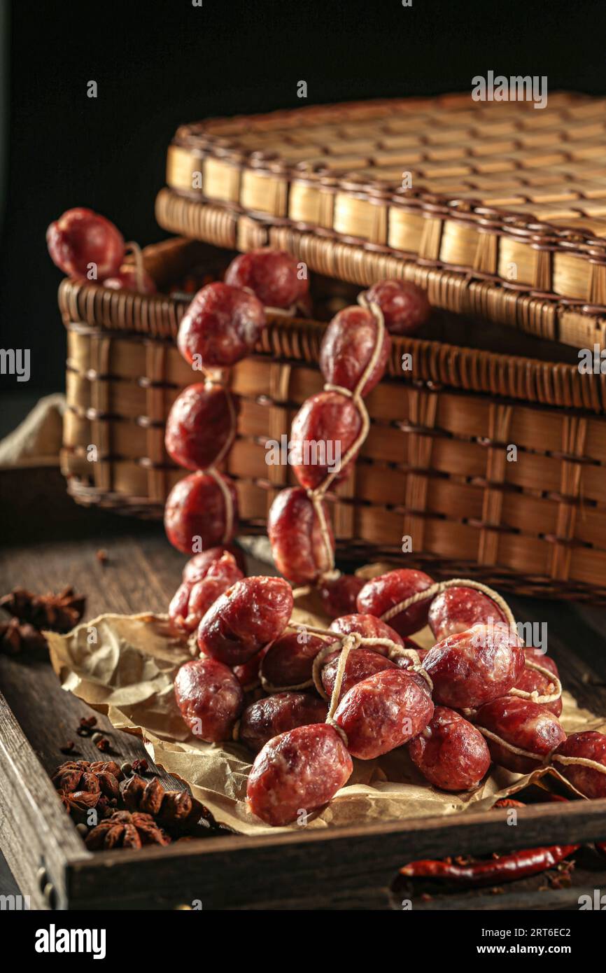 Polony production hi-res stock photography and images - Alamy