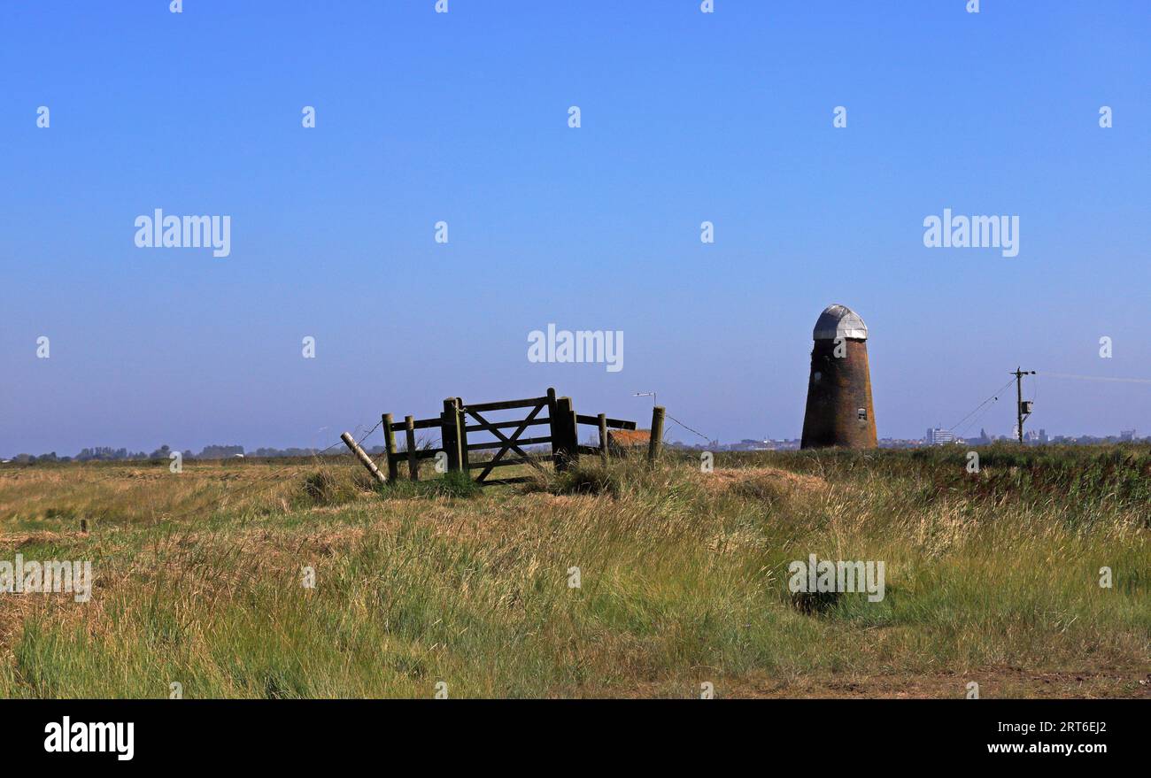 A view of the redundant Five Mile House Drainage Mill from the north ...