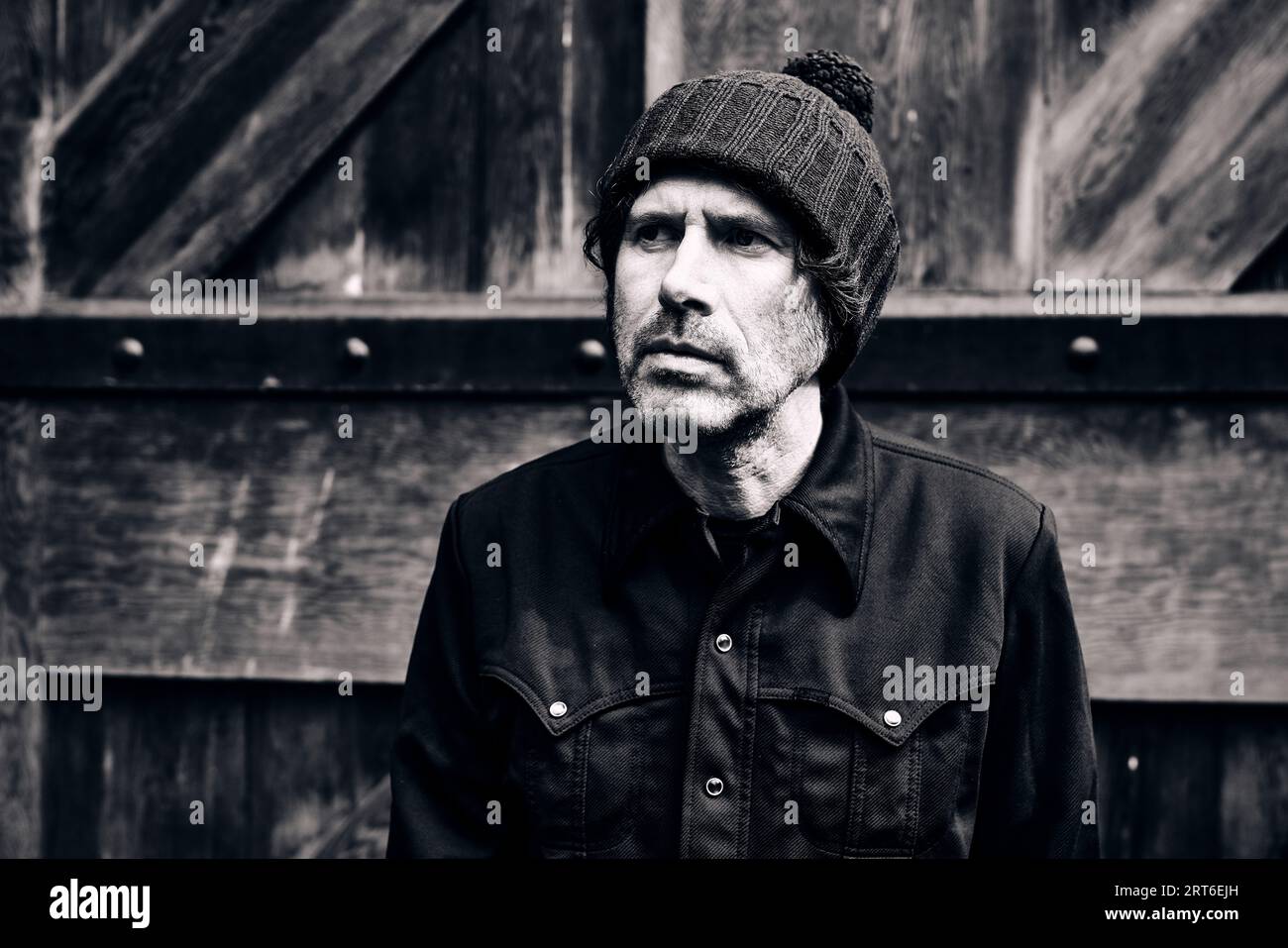 Gruff Rhys photographed in Cardiff in 2018 Stock Photo - Alamy