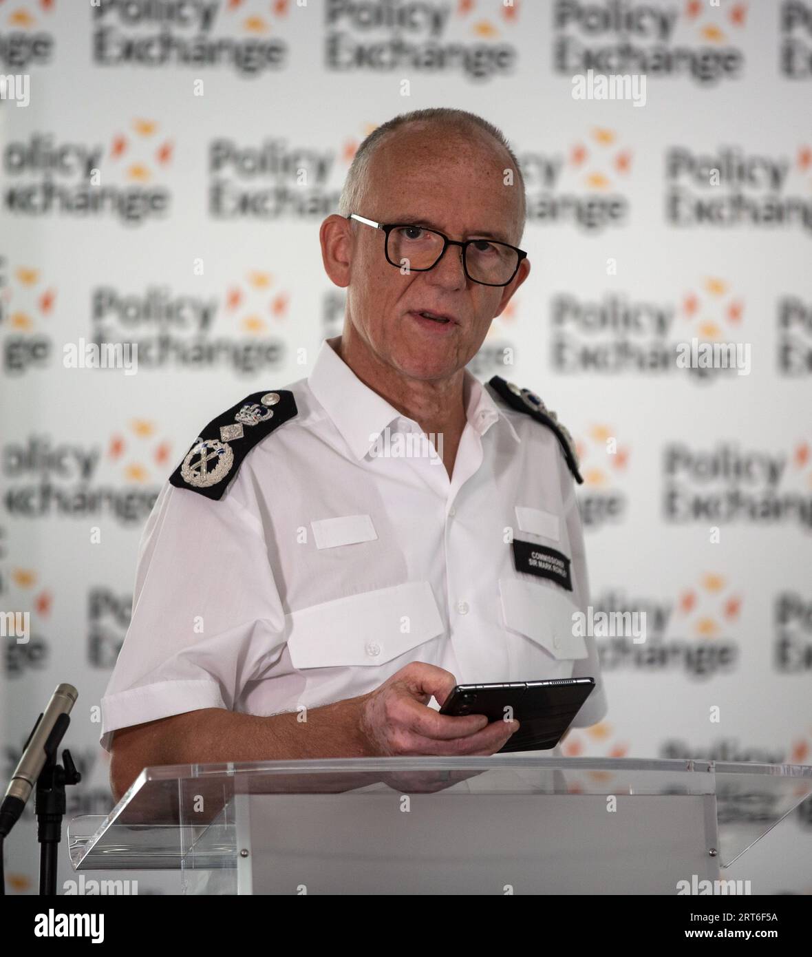 London, United Kingdom. September 11 2023. Mark Rowley, Commissioner of ...