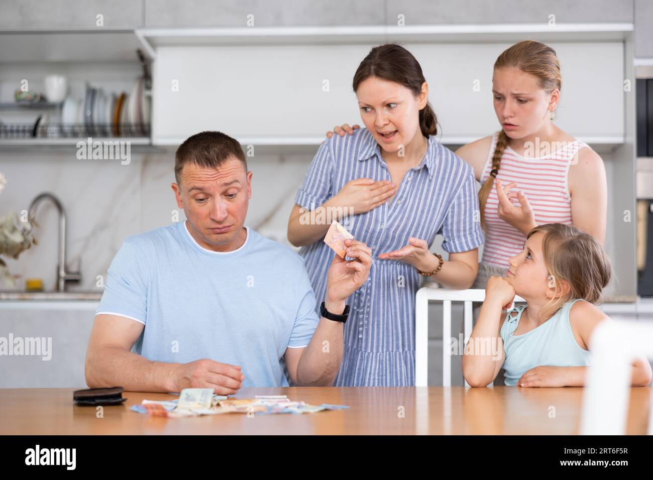 Teenage daughters and mother upset hi-res stock photography and images ...
