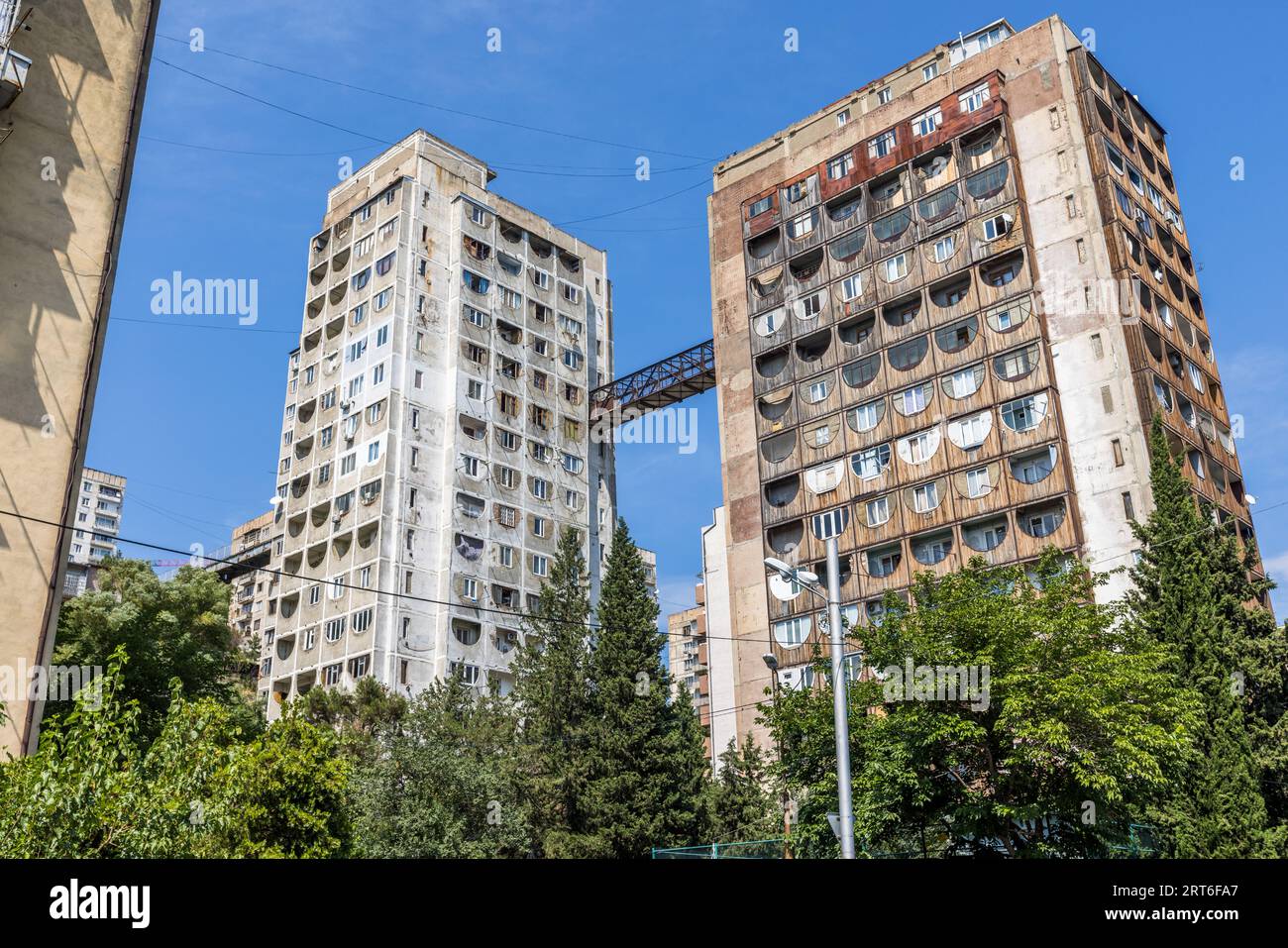The Tbilisi Skybridge (also called Saburtalo Skybridge or Nutsubidze ...