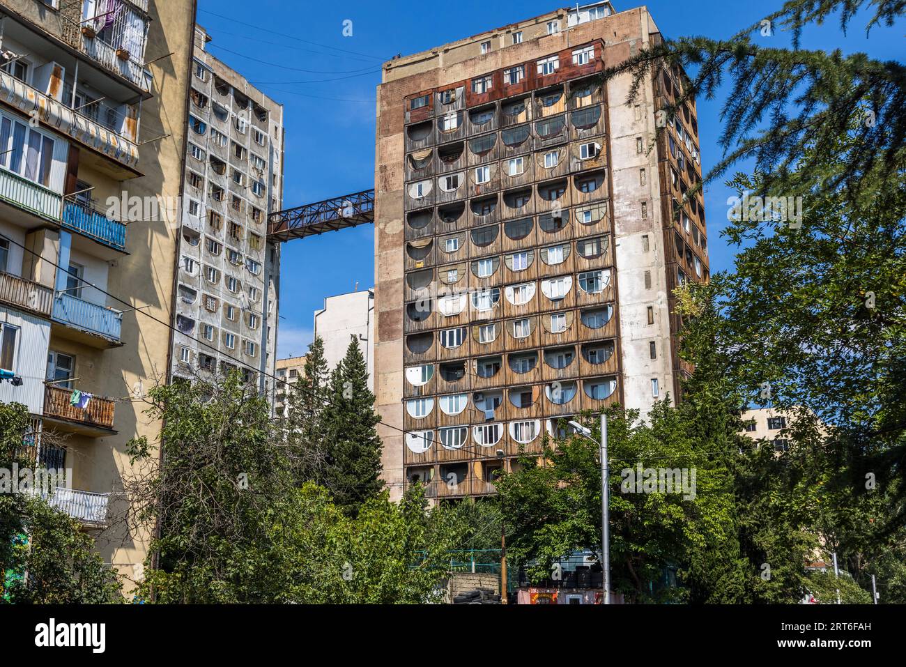 The Tbilisi Skybridge (also called Saburtalo Skybridge or Nutsubidze ...