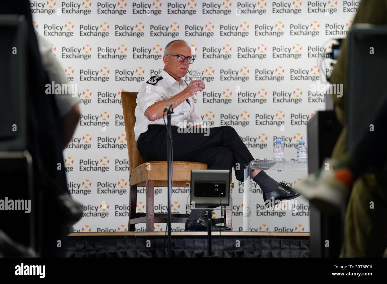 Metropolitan Police Commissioner Sir Mark Rowley in conversation with ...