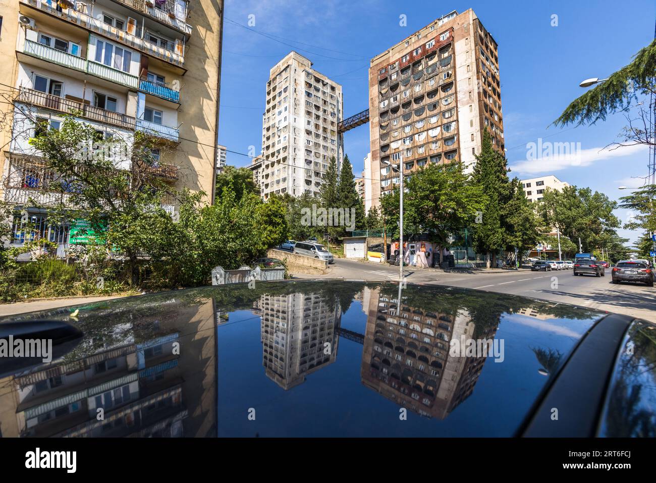 The Tbilisi Skybridge (also called Saburtalo Skybridge or Nutsubidze ...