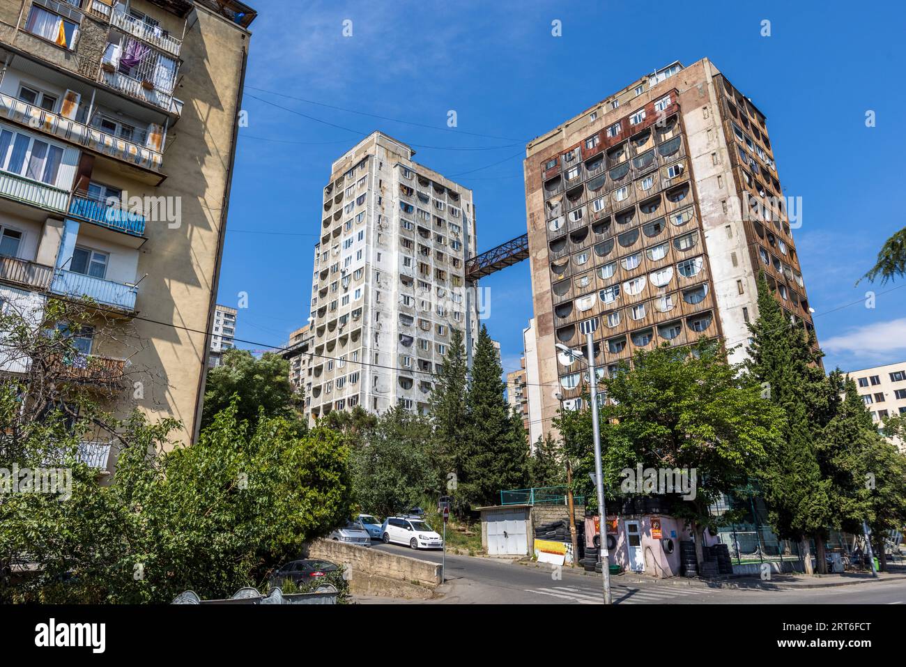 The Tbilisi Skybridge (also called Saburtalo Skybridge or Nutsubidze ...