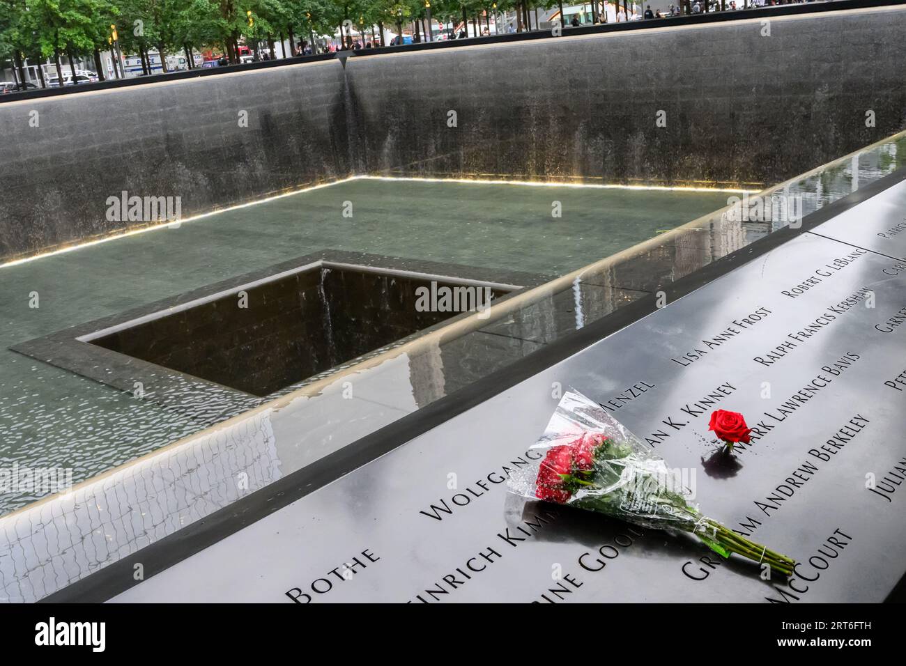 New York, USA. 11th Sep, 2023. Flowers are seen at the National ...
