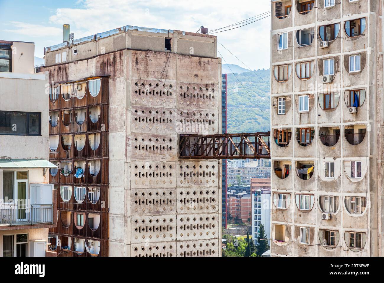 The Tbilisi Skybridge (also called Saburtalo Skybridge or Nutsubidze ...