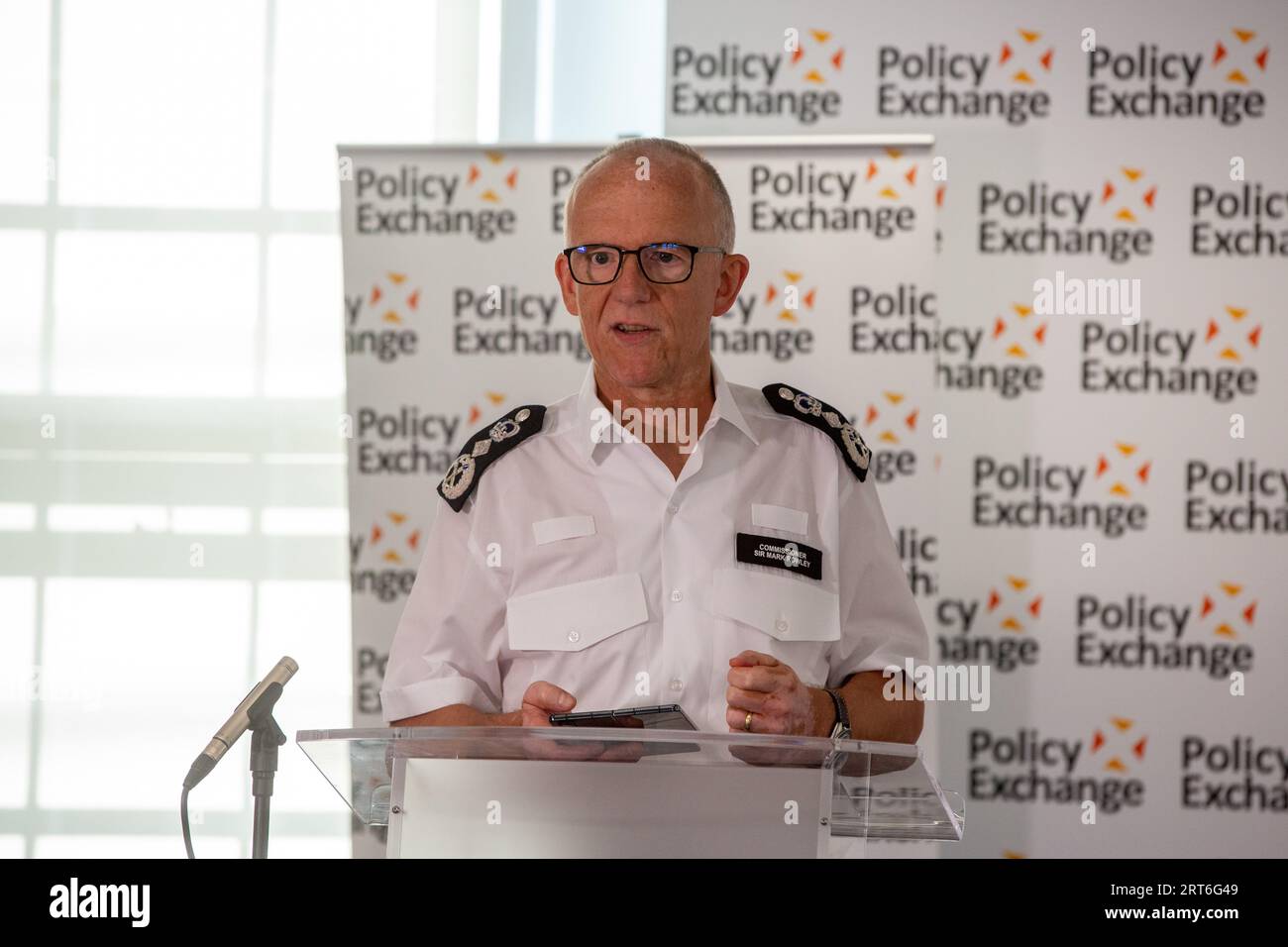 London, United Kingdom. September 11 2023. Mark Rowley, Commissioner of ...