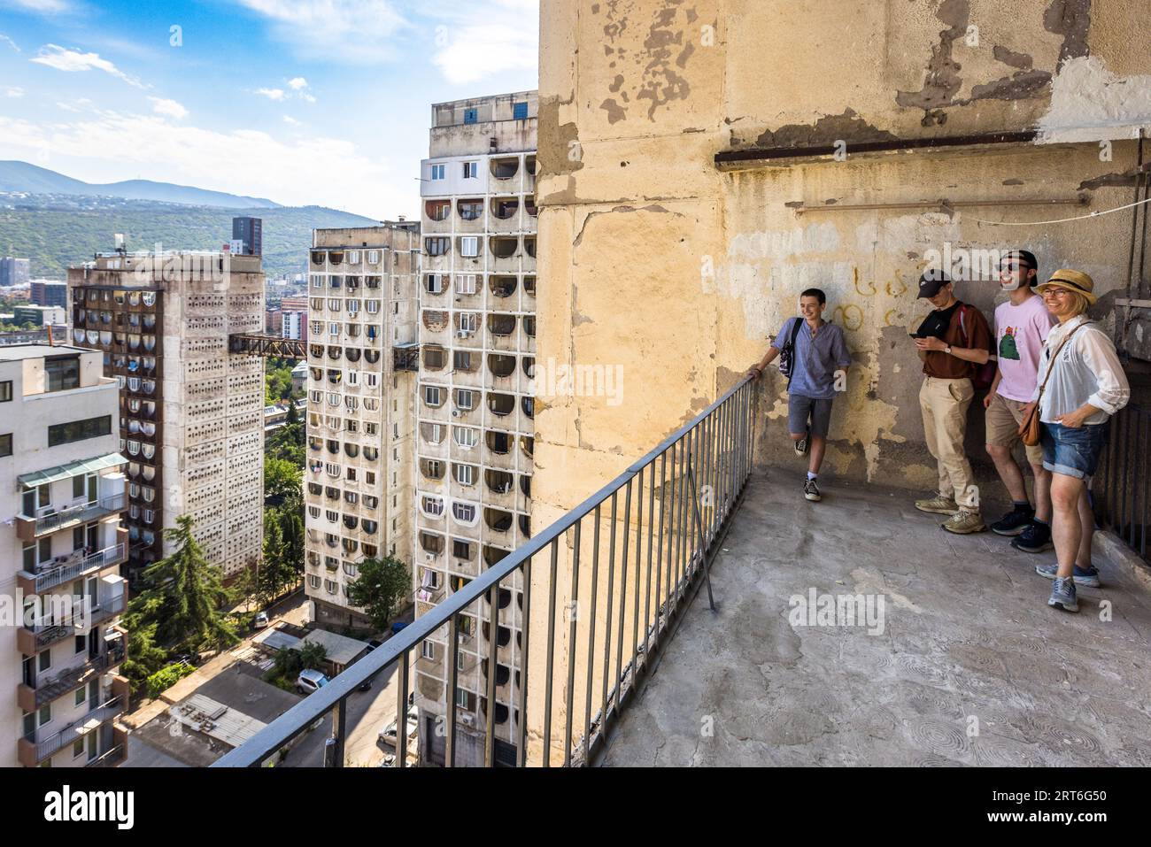 The Tbilisi Skybridge (also called Saburtalo Skybridge or Nutsubidze ...