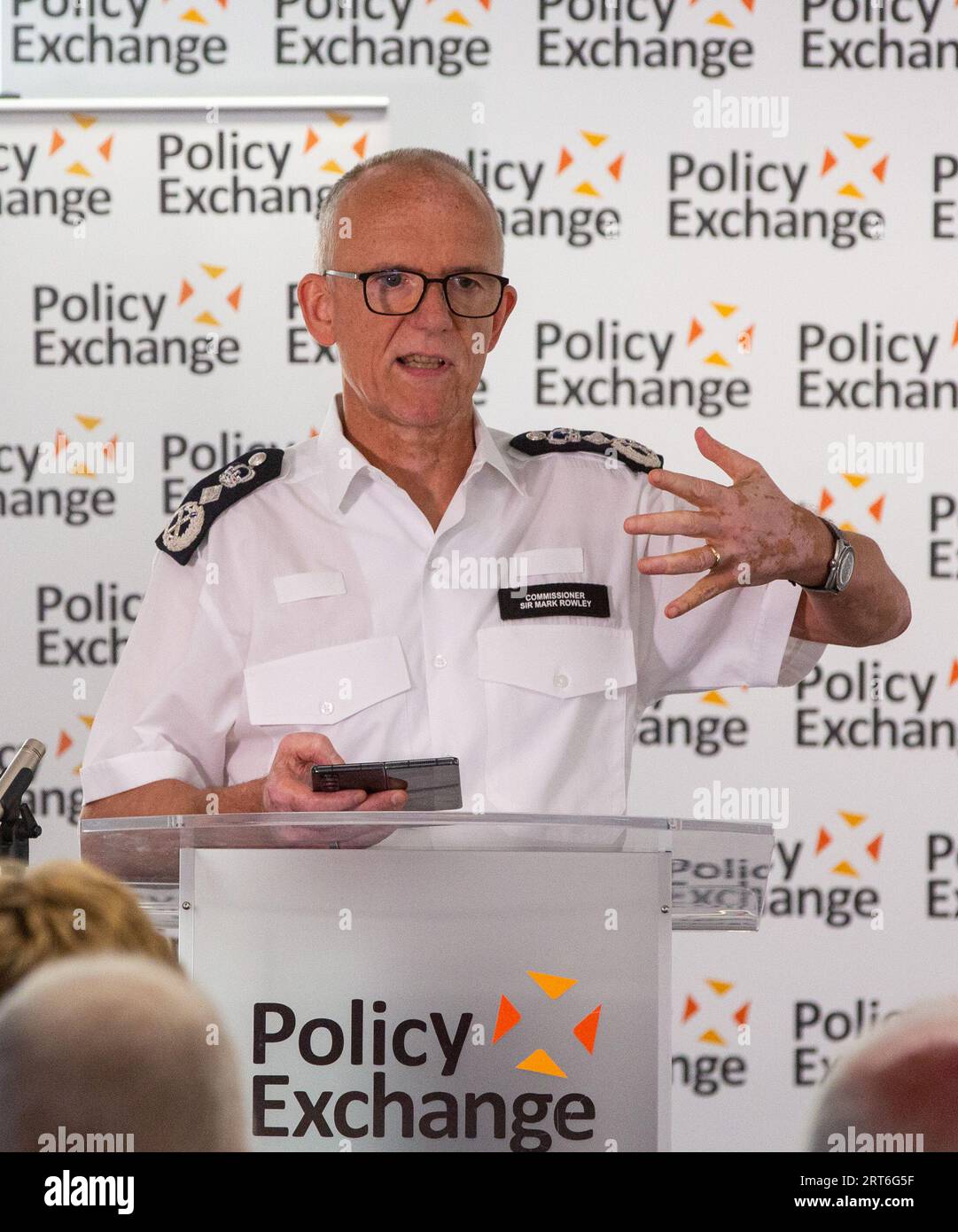 London, United Kingdom. September 11 2023. Mark Rowley, Commissioner of ...