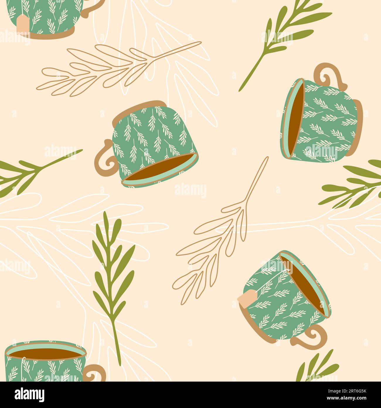 Vintage cafeteria Stock Vector Images - Alamy