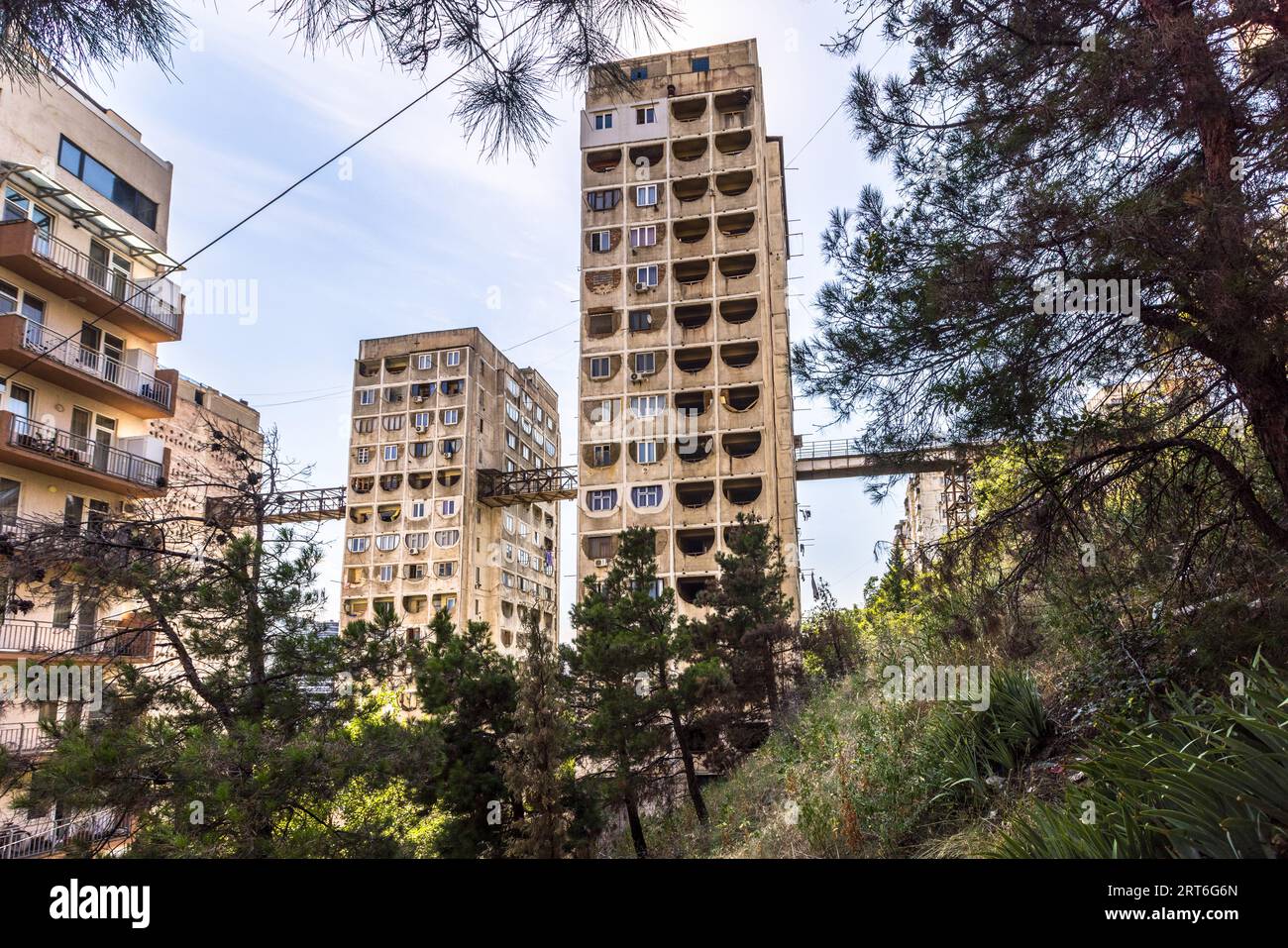 The Tbilisi Skybridge (also called Saburtalo Skybridge or Nutsubidze Skybridge) is a residential ...