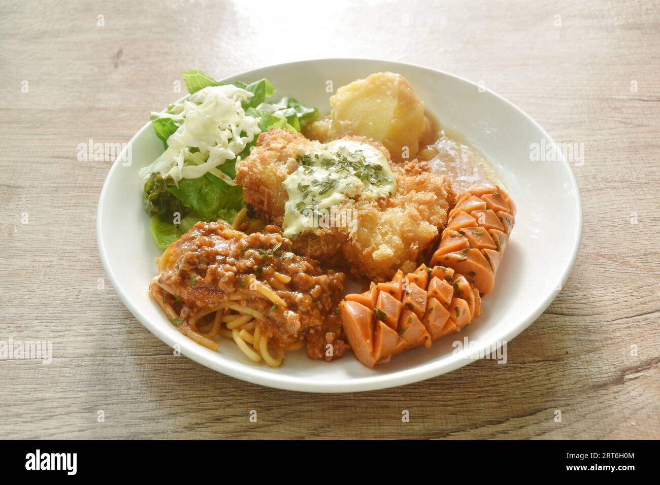 crispy fried chicken meat stuffed cheese with mash potato dressing ...