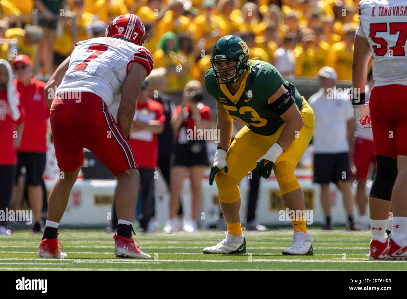 WACO, TX - SEPTEMBER 09: Baylor Bears offensive lineman Campbell ...