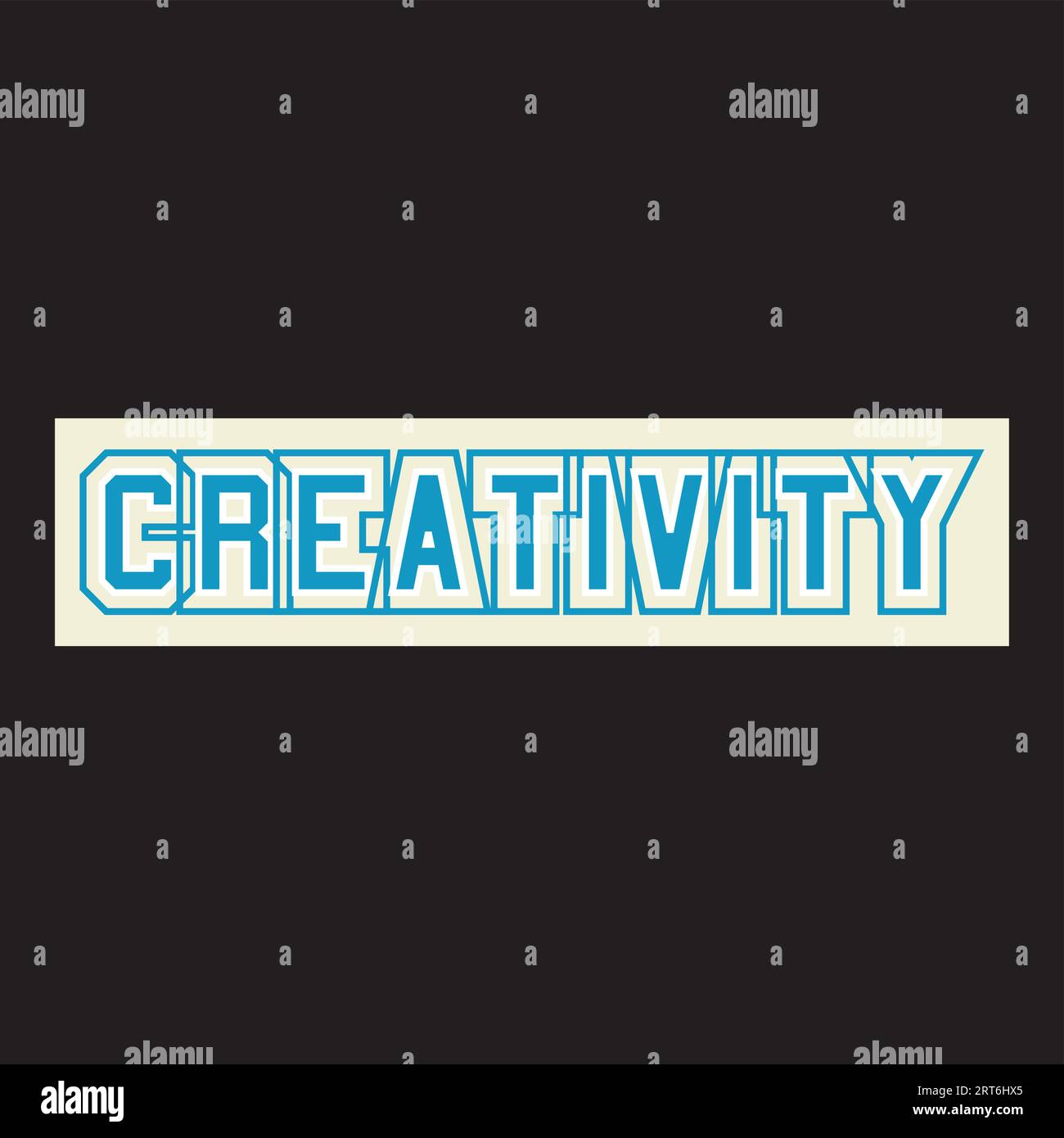 Typography creativity Stock Vector Images - Alamy