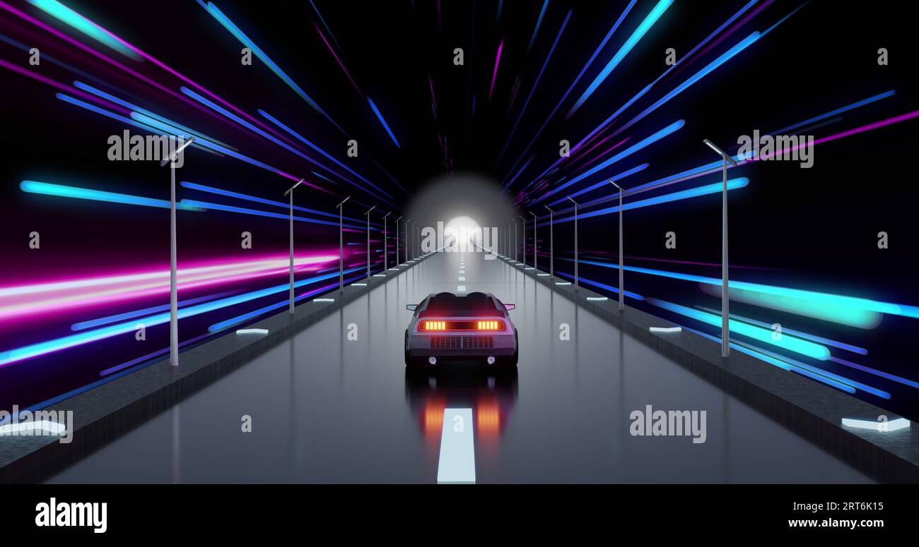 Tunnel road background hi-res stock photography and images - Alamy