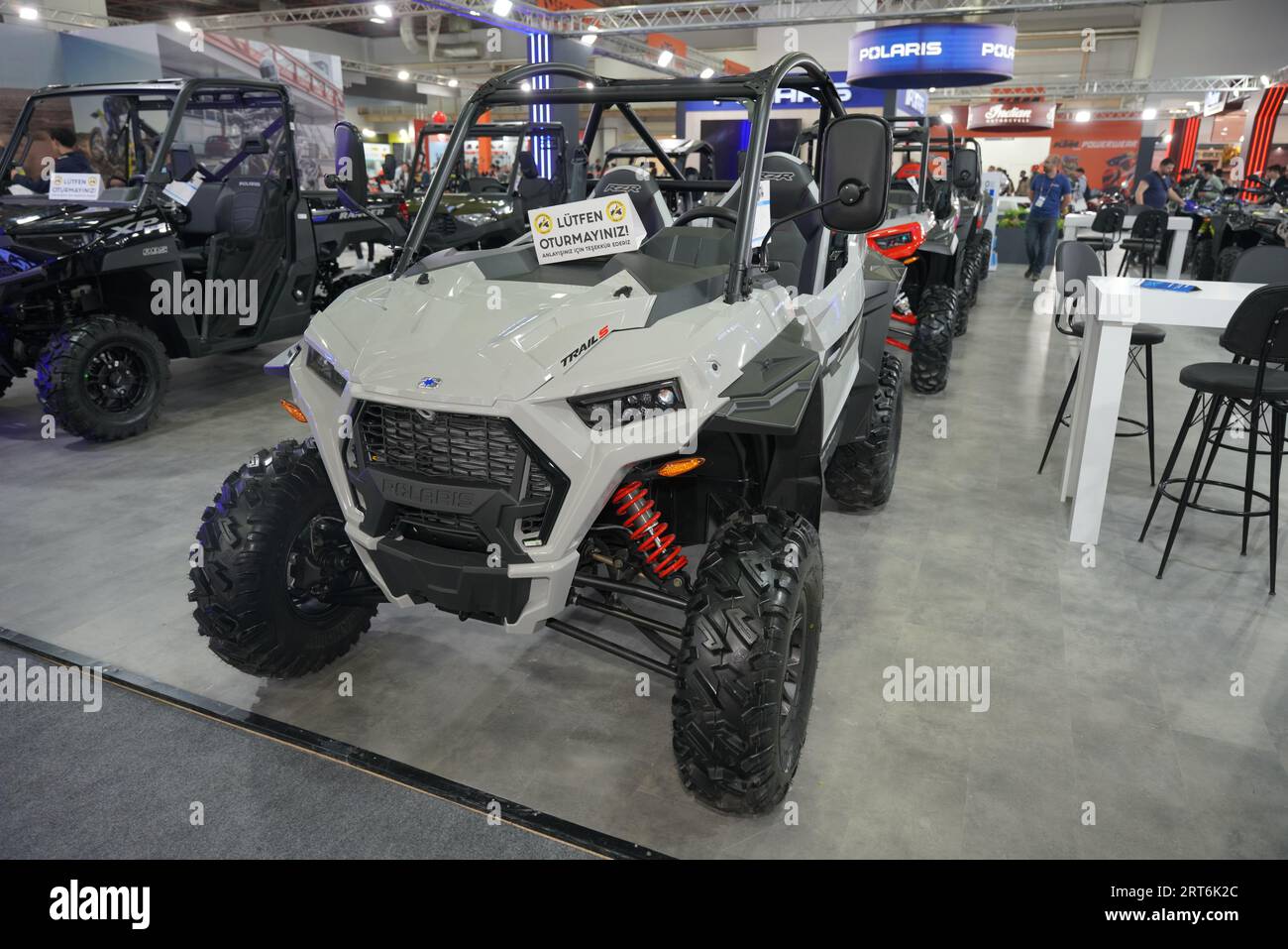 ISTANBUL, TURKIYE - APRIL 29, 2023: Polaris Rzr Trail S 1000 ATV on ...