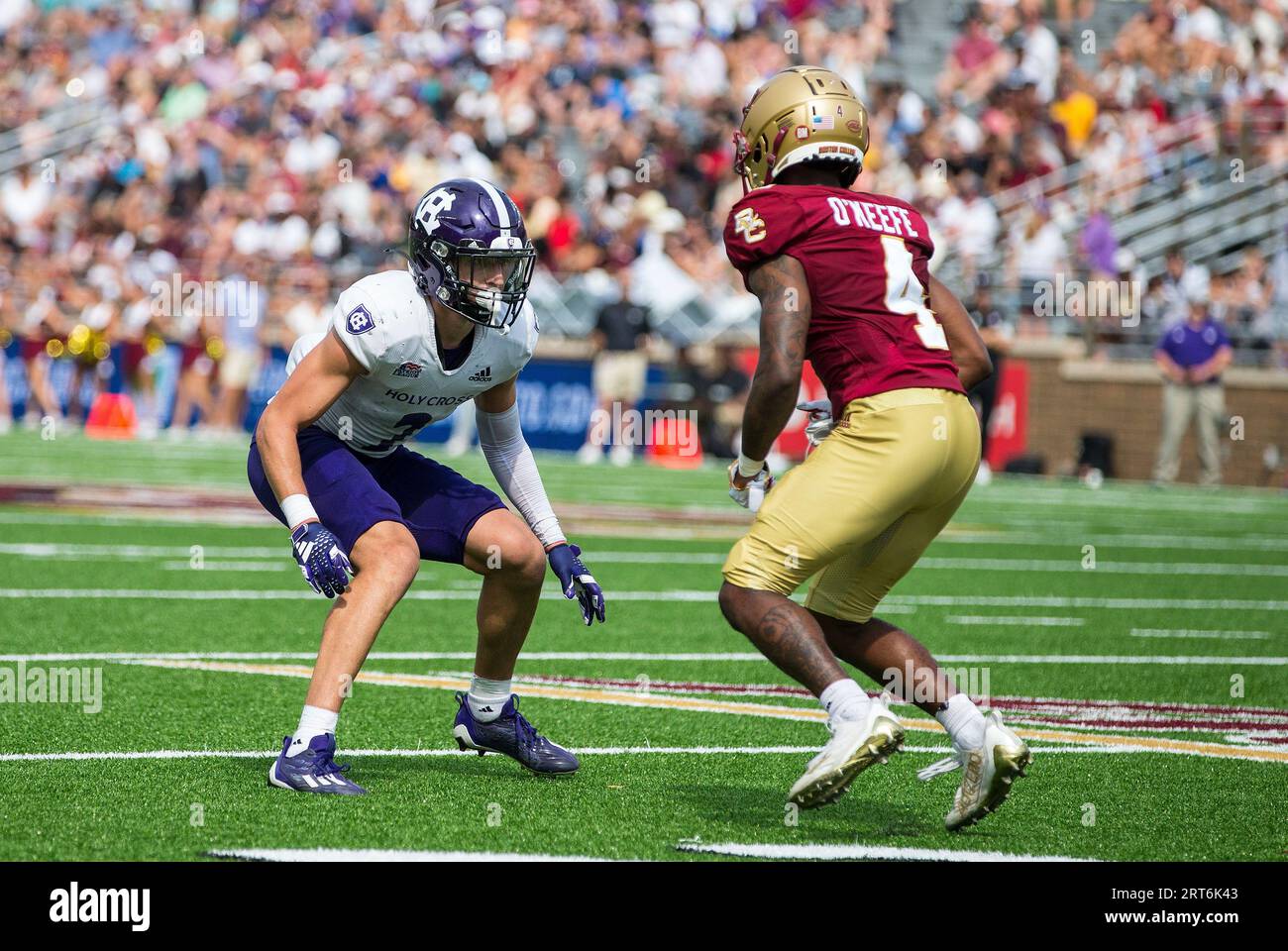 CHESTNUT HILL, MA - SEPTEMBER 09: Boston College Eagles wide receiver ...