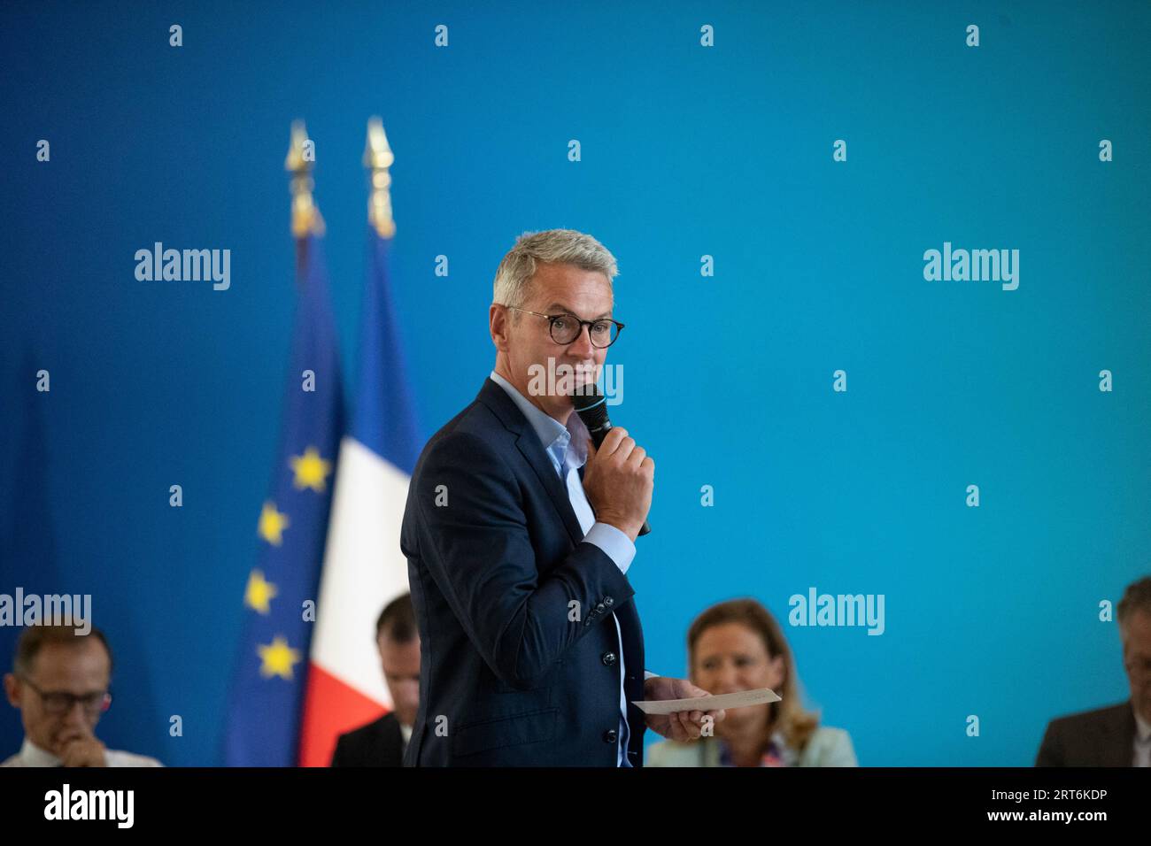 Paris, France. 01st June, 2023. Antoine Grolin, Chairman of the Board ...