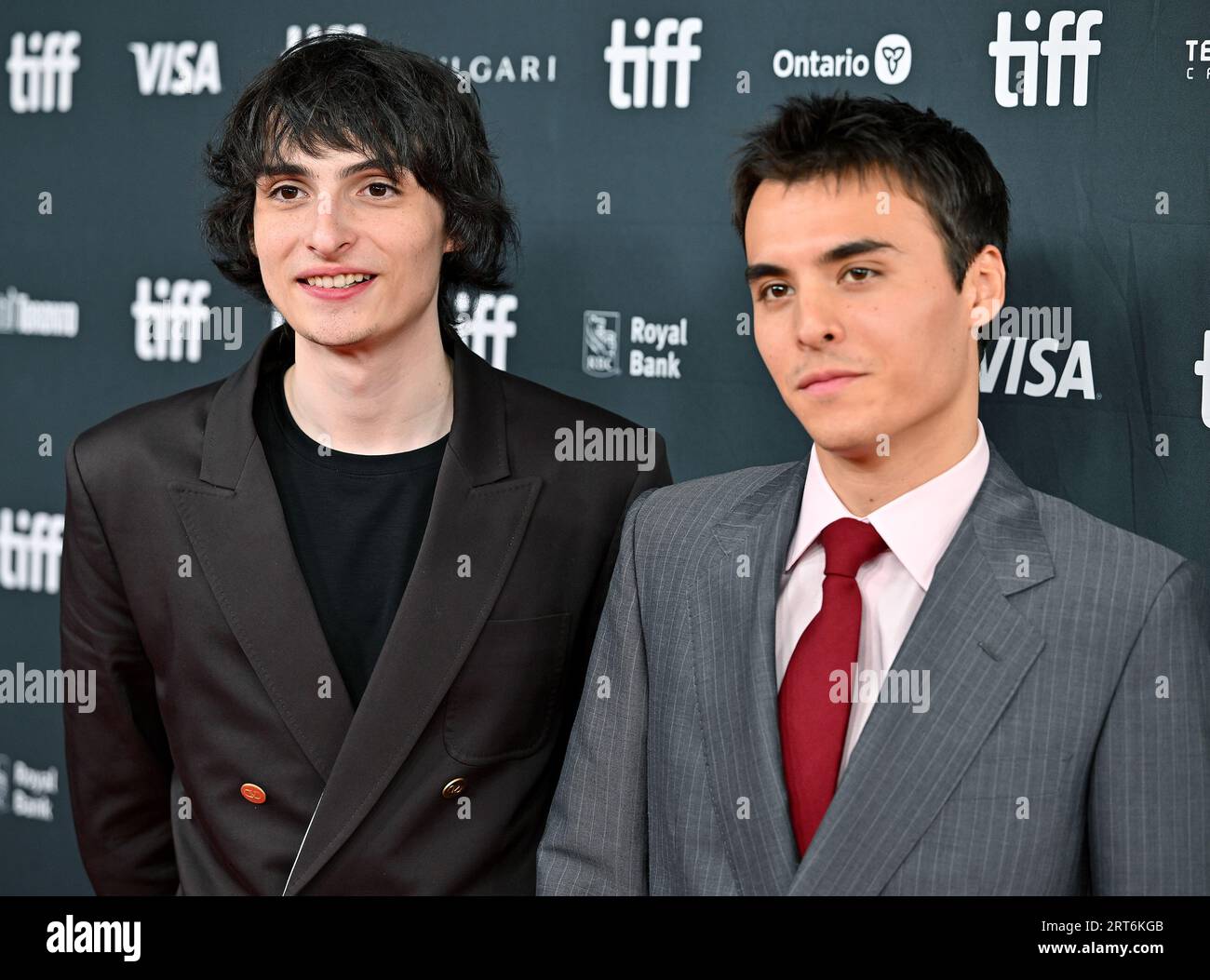 Toronto, Canada. 10th Sep, 2023. Co-directors Finn Wolfhard (L) and ...