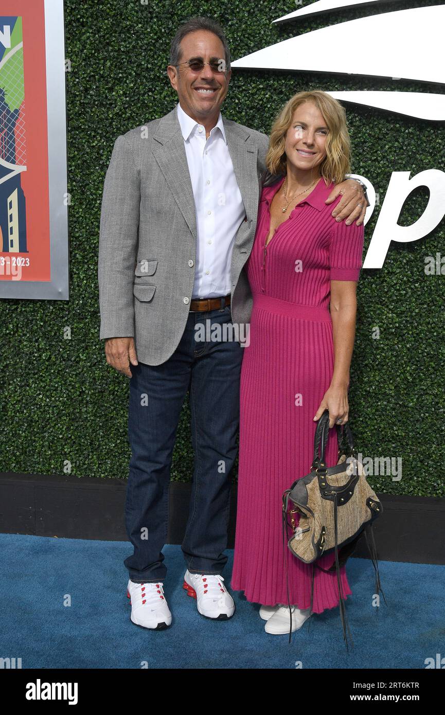 New York, USA. 10th Sep, 2023. (L-R) Jerry Seinfeld and Jessica ...