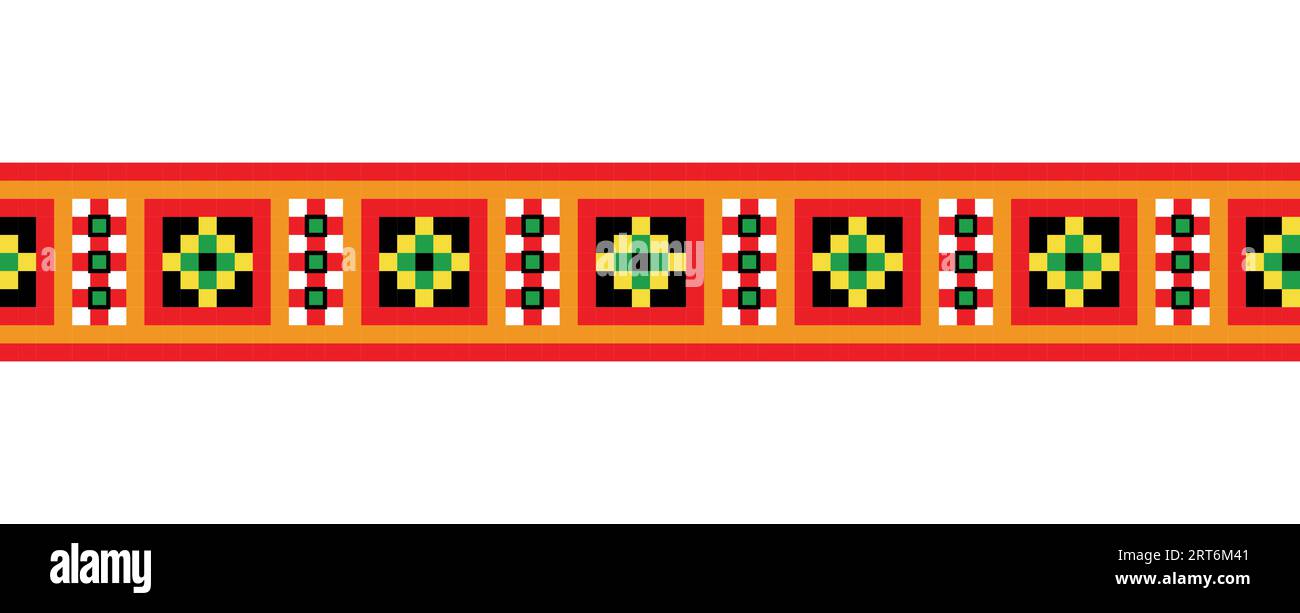 Ukrainian embroidery pattern for textile, fabric, cloth. Vector ...