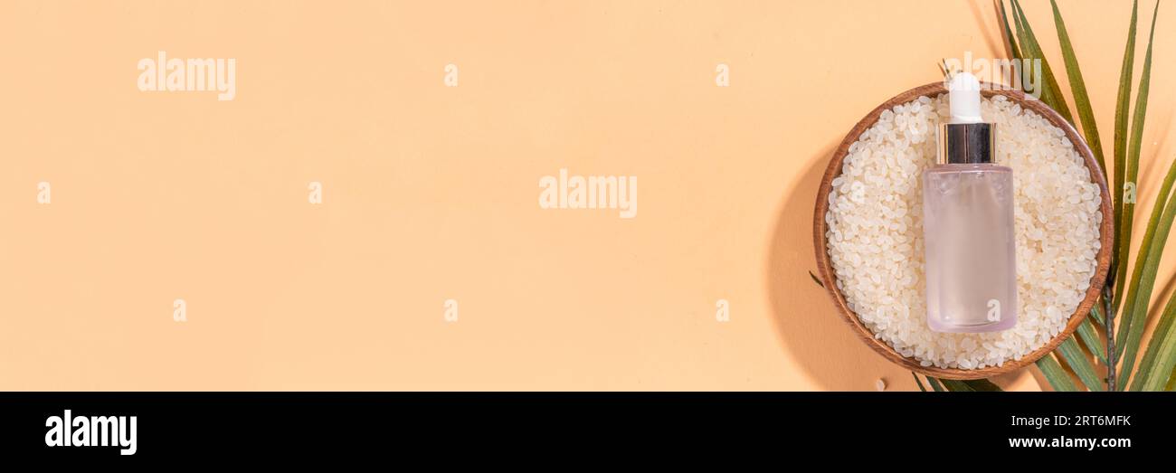 Rice Water organic cosmetics, beauty skin care. Natural fermented rice ...