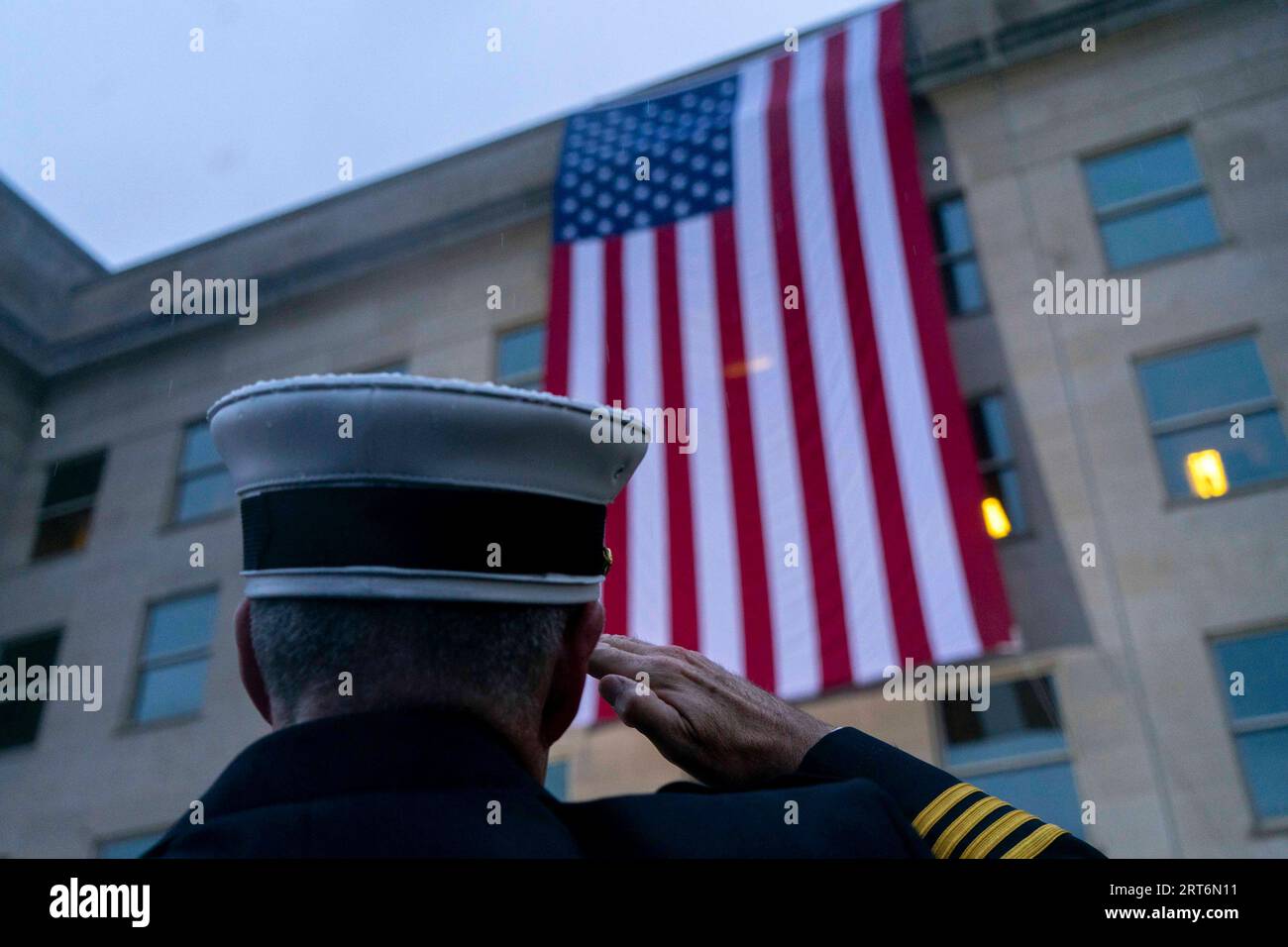 Washington, United States. 11th Sep, 2023. First responders look on ...