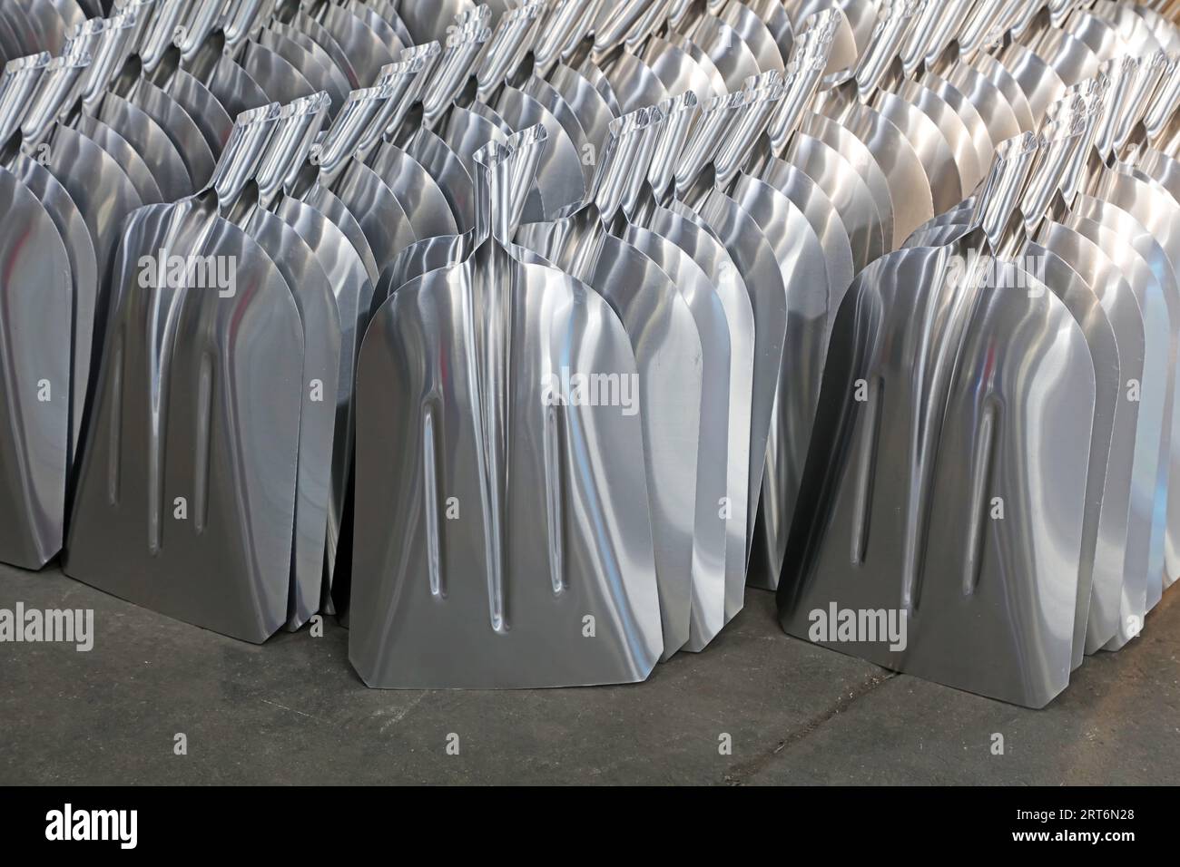Aluminium spade board Stock Photo - Alamy