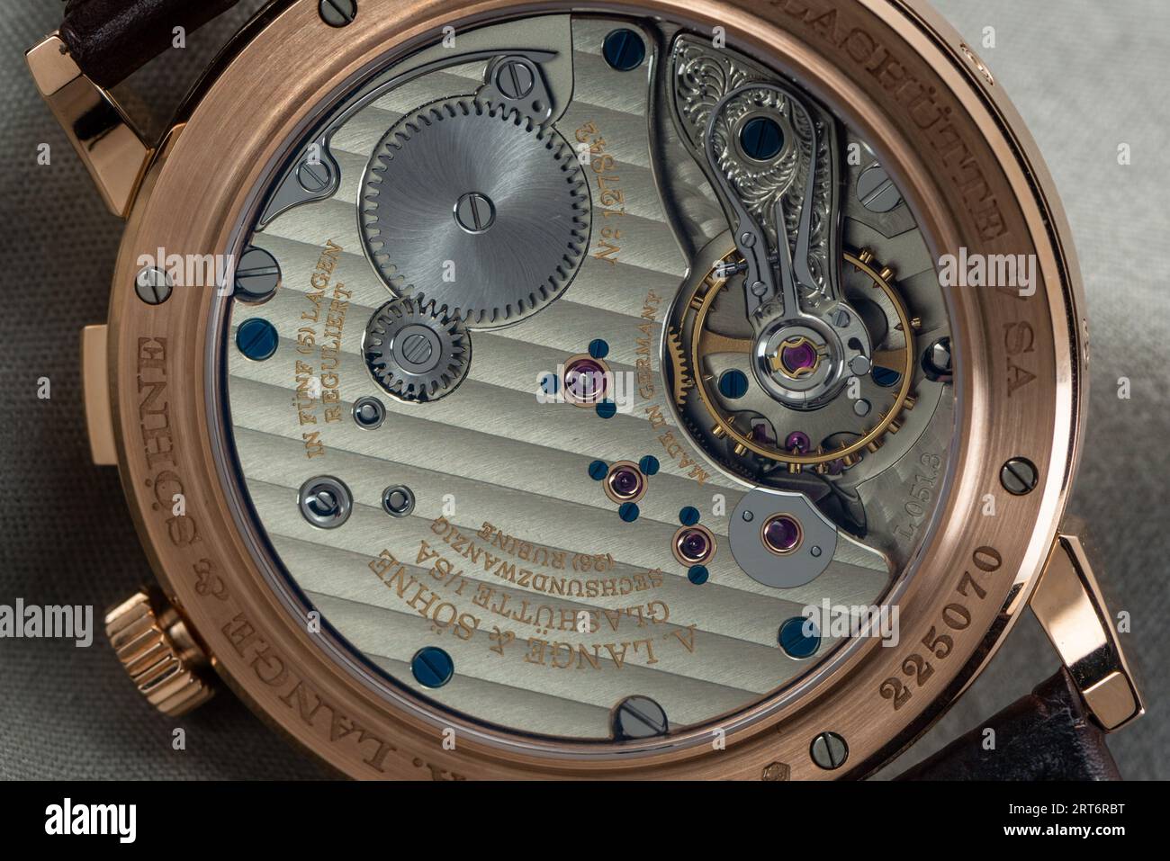 A. Lange & Söhne 1815 Annual Calendar Stock Photo - Alamy
