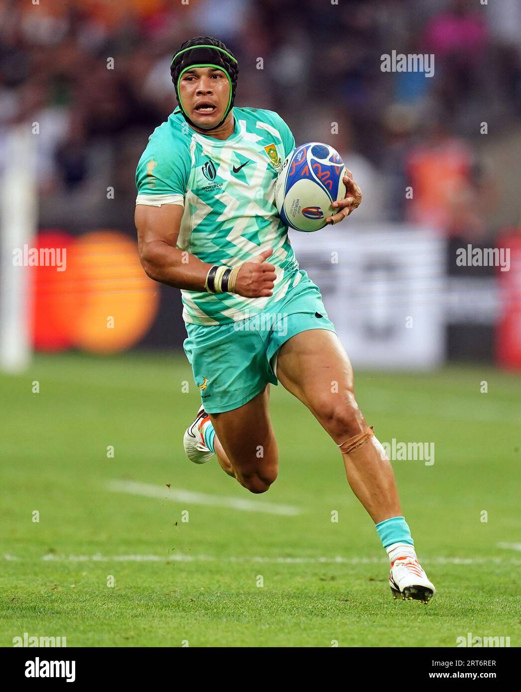 South Africa's Cheslin Kolbe during the 2023 Rugby World Cup Pool B ...